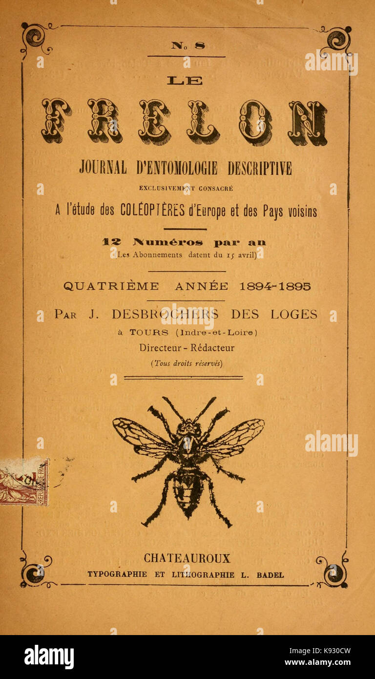 Frelon hi-res stock photography and images - Alamy