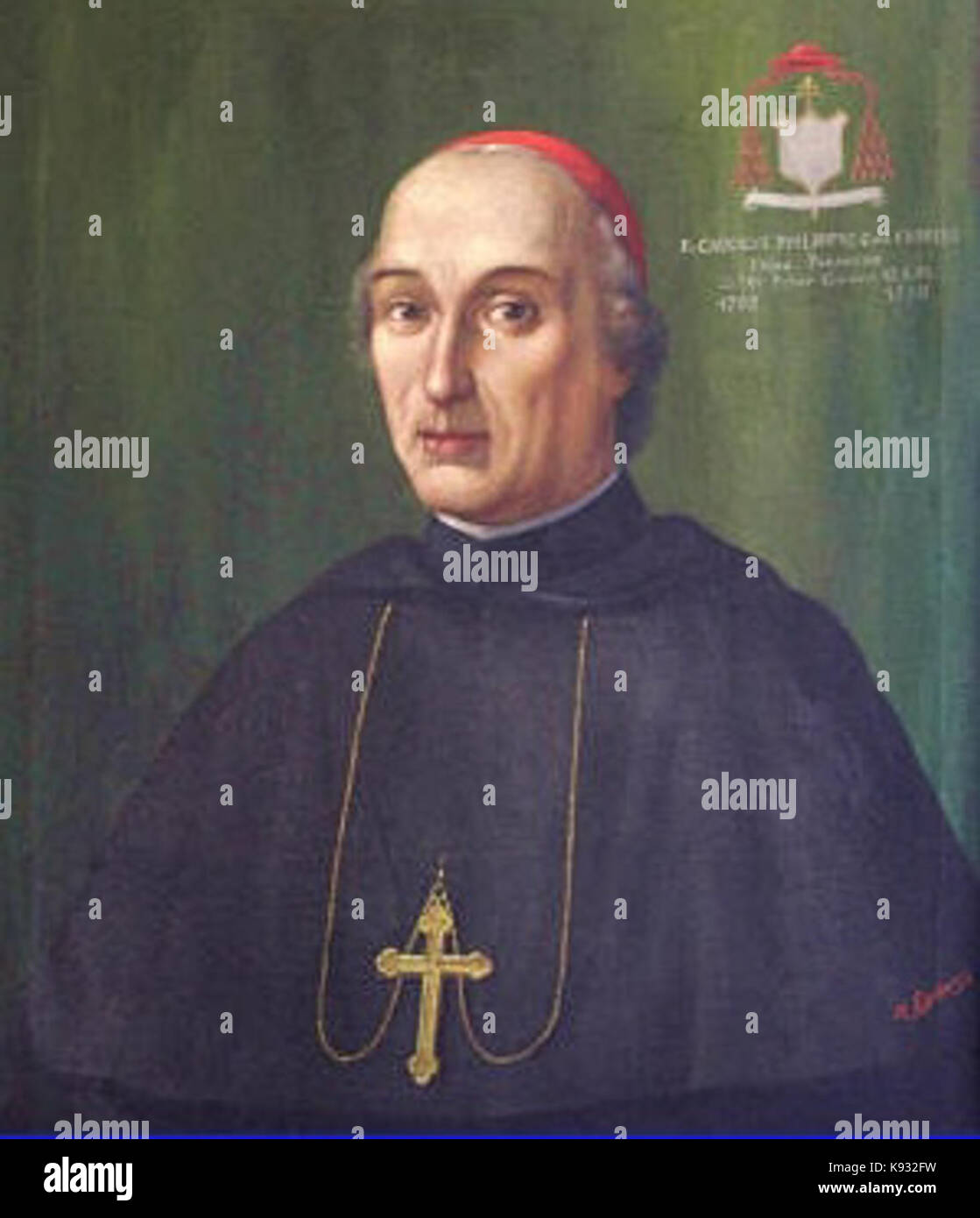 Kardinal Carlo Francesco Maria Caselli Stock Photo - Alamy