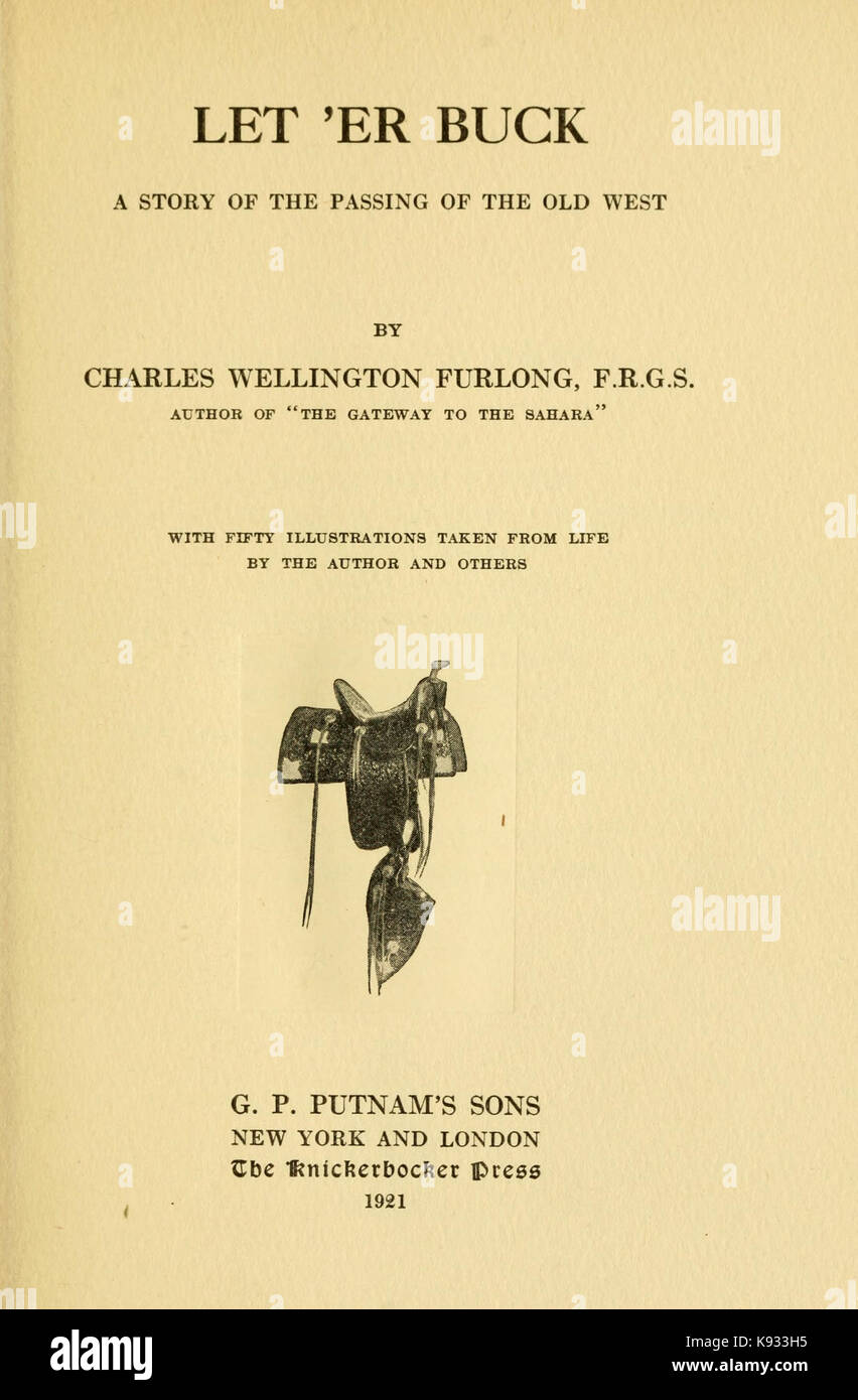 Let 'er buck BHL18506779 Stock Photo - Alamy