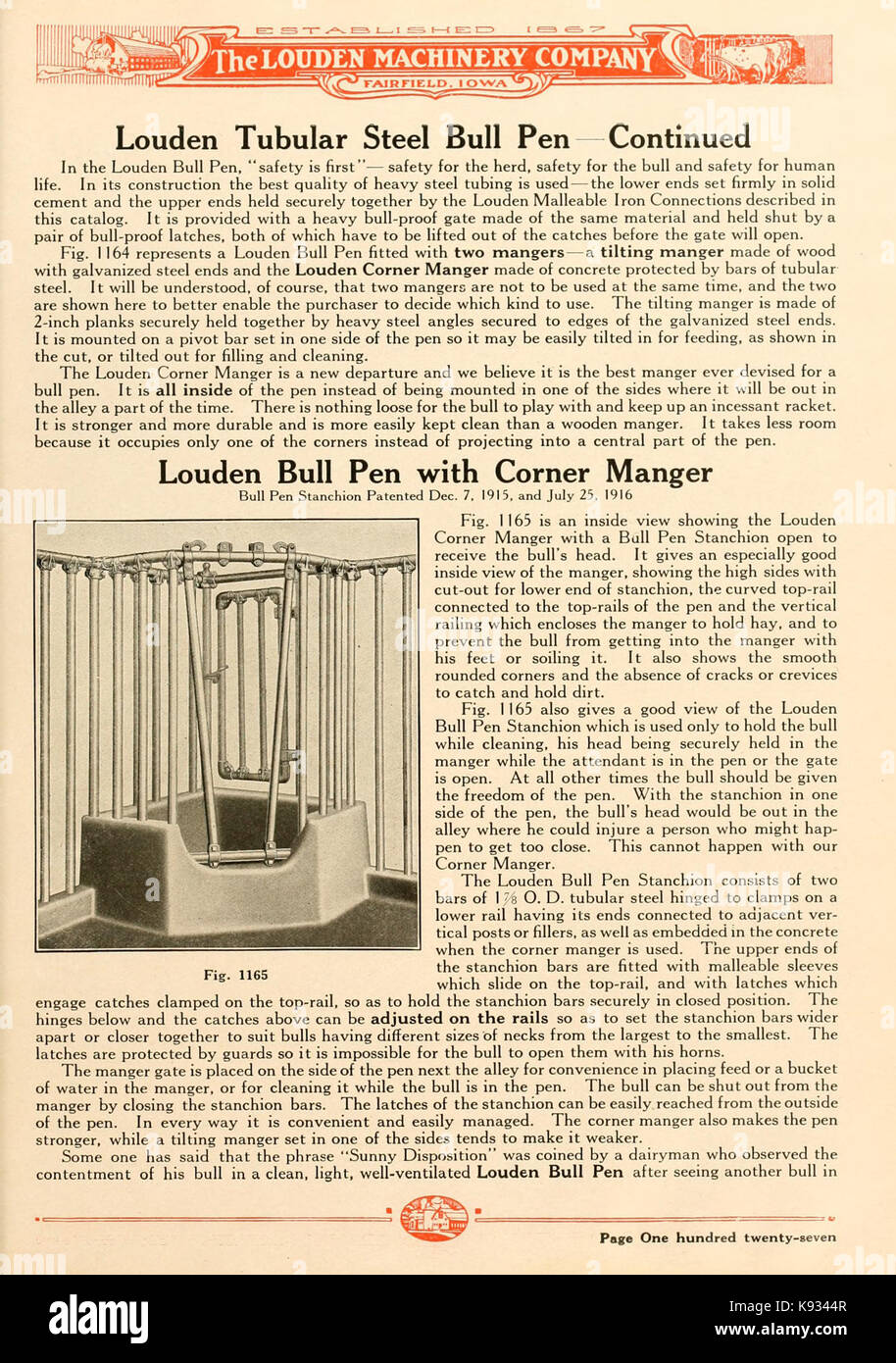 Louden hay unloading tools, barn and garage door hangers, dairy barn ...