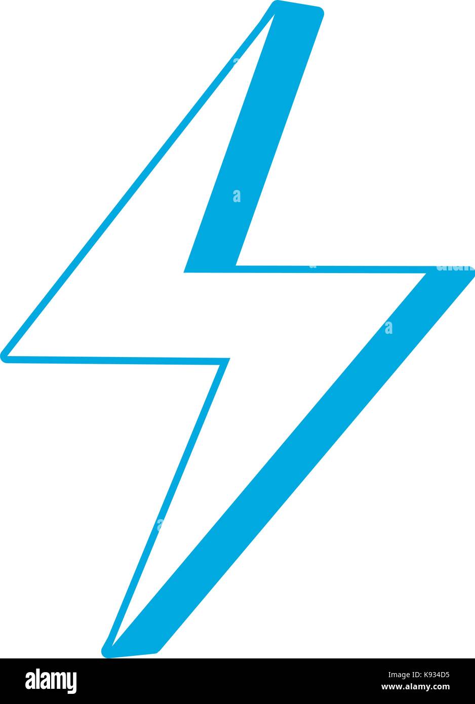 thunder icon image Stock Vector Image & Art - Alamy