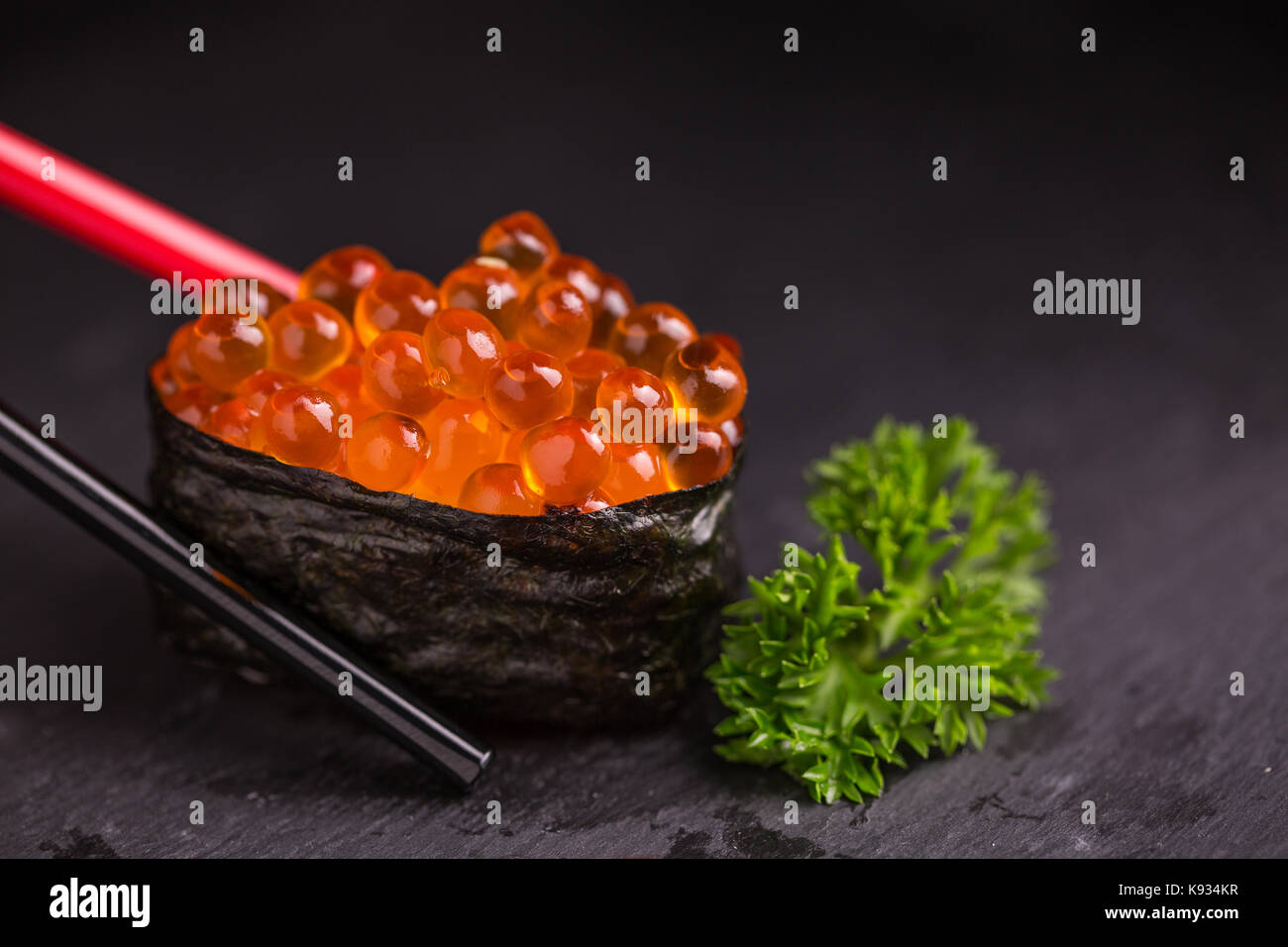 Roe sushi hi-res stock photography and images - Alamy