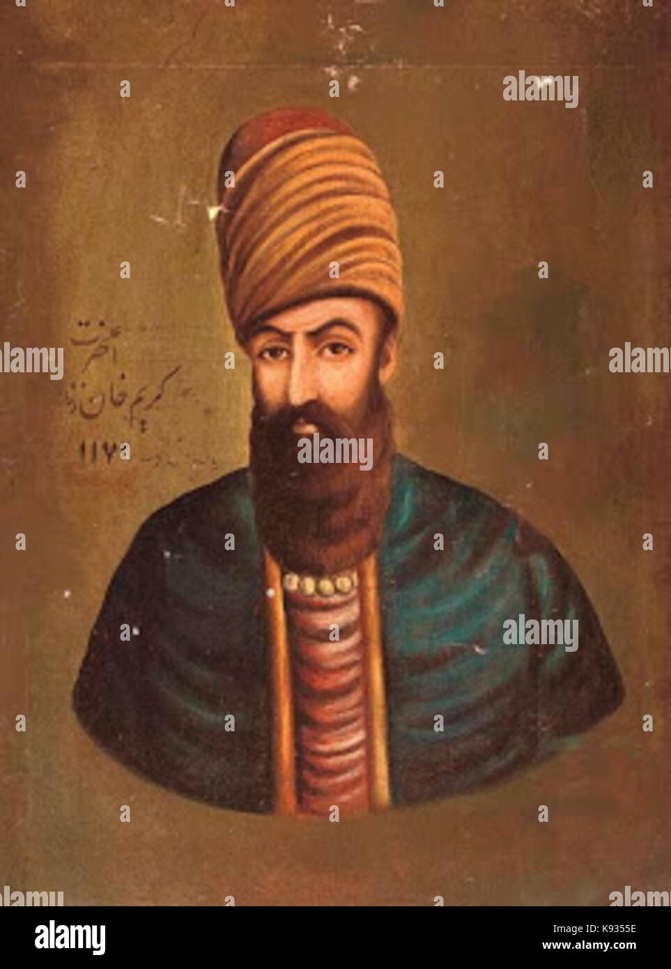 Karim Khan painting by Muhammad Sadiq Stock Photo - Alamy