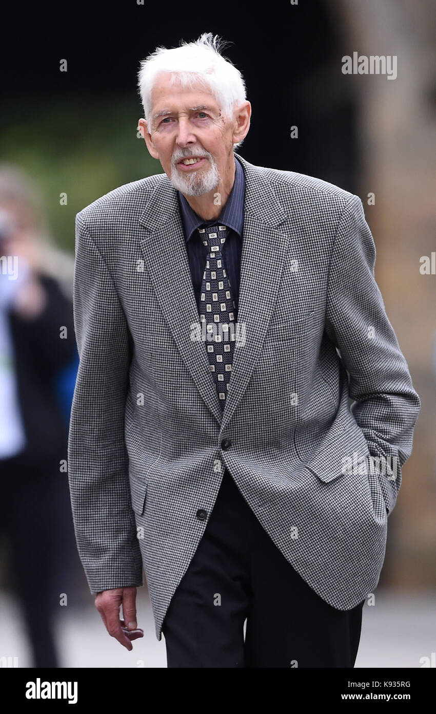 Former clergyman John Bailey, 76, arrives at Lincoln Crown Court to be ...