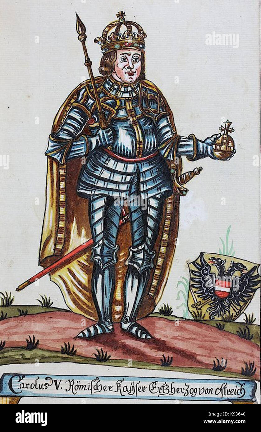 Karl 5 Habsburg HRR Stock Photo - Alamy