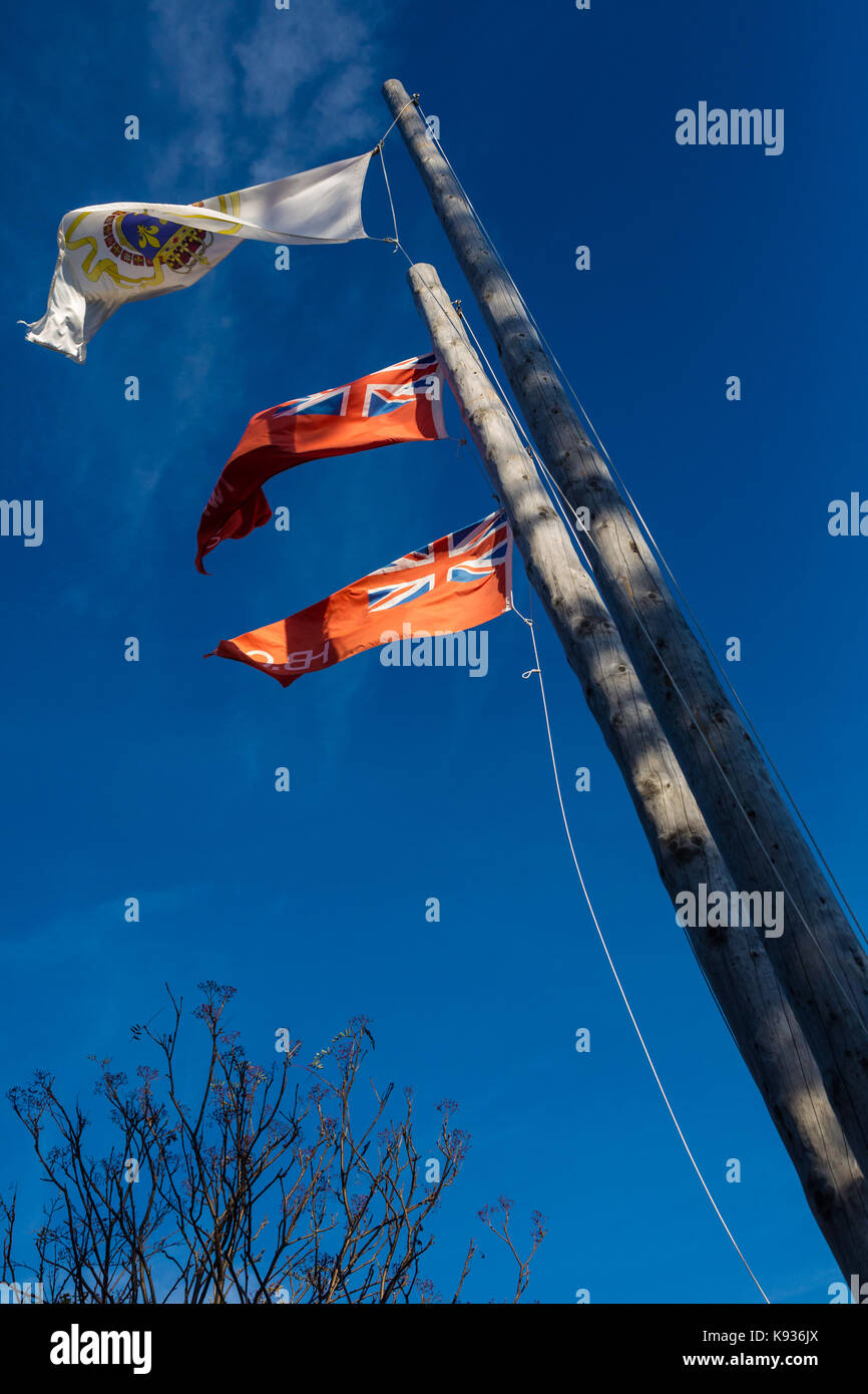 Flags flag pole hi-res stock photography and images - Alamy
