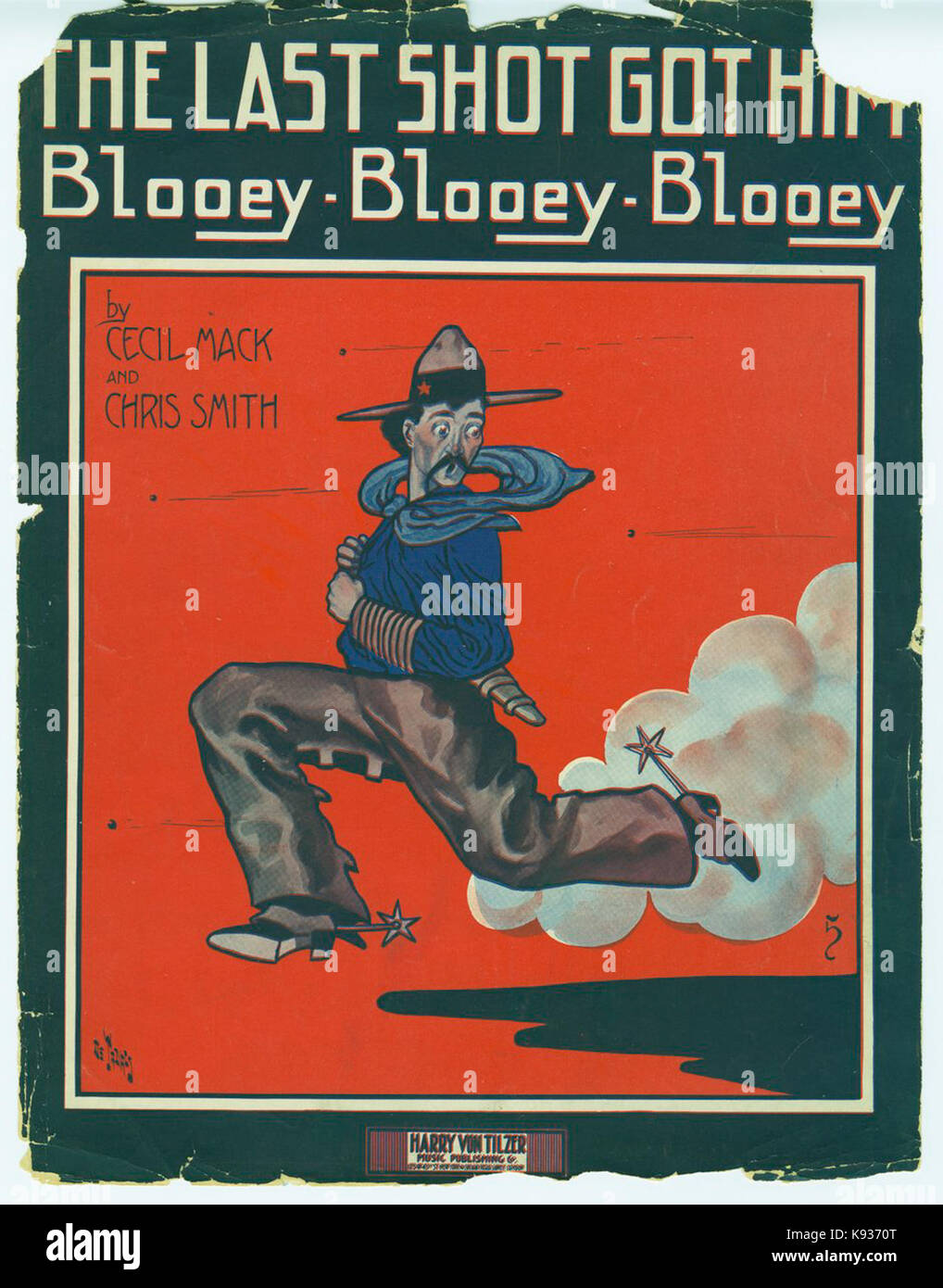 Last shot got him 1912 Stock Photo - Alamy