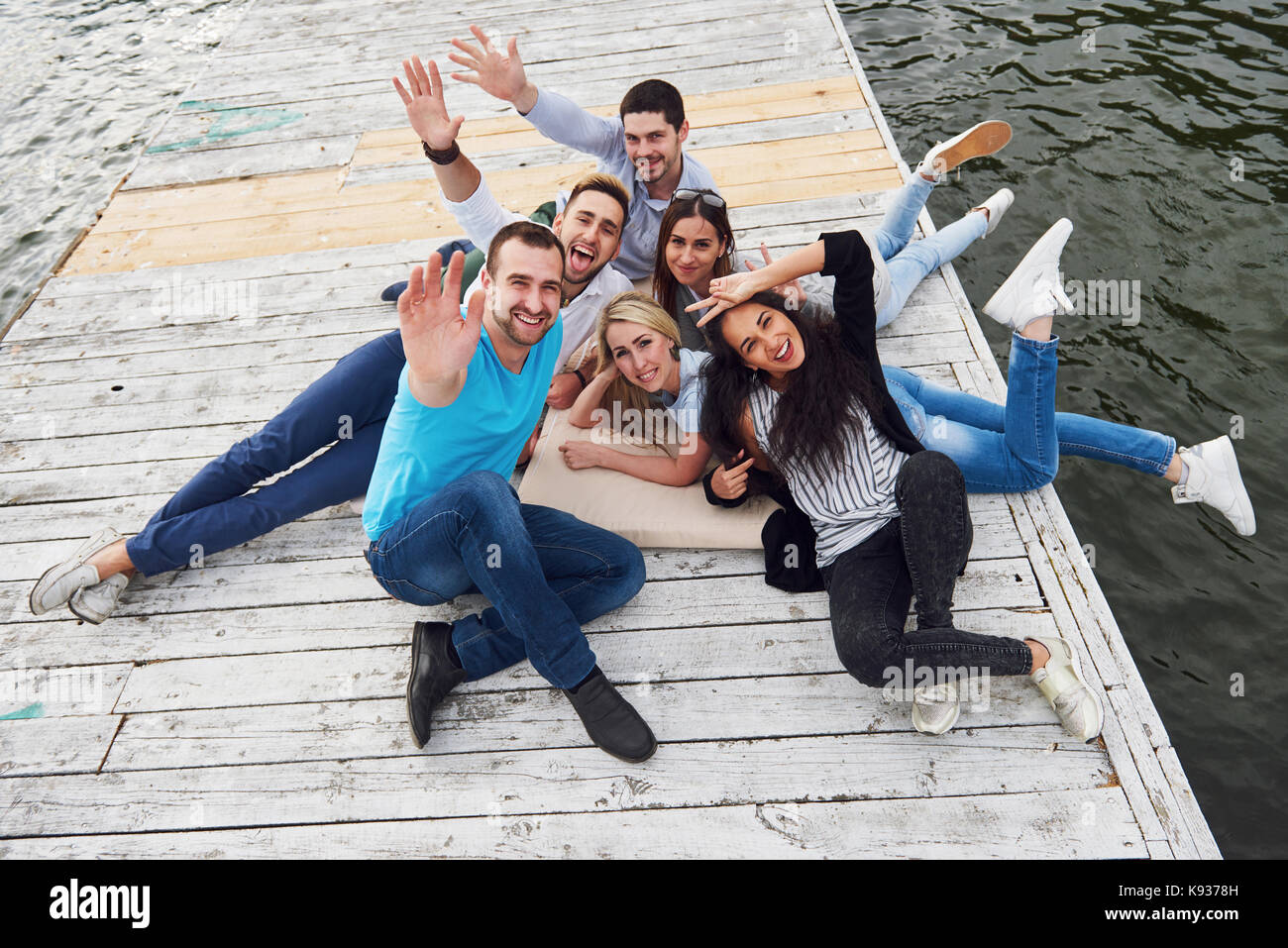 Diverse group happy boys on hi-res stock photography and images - Alamy