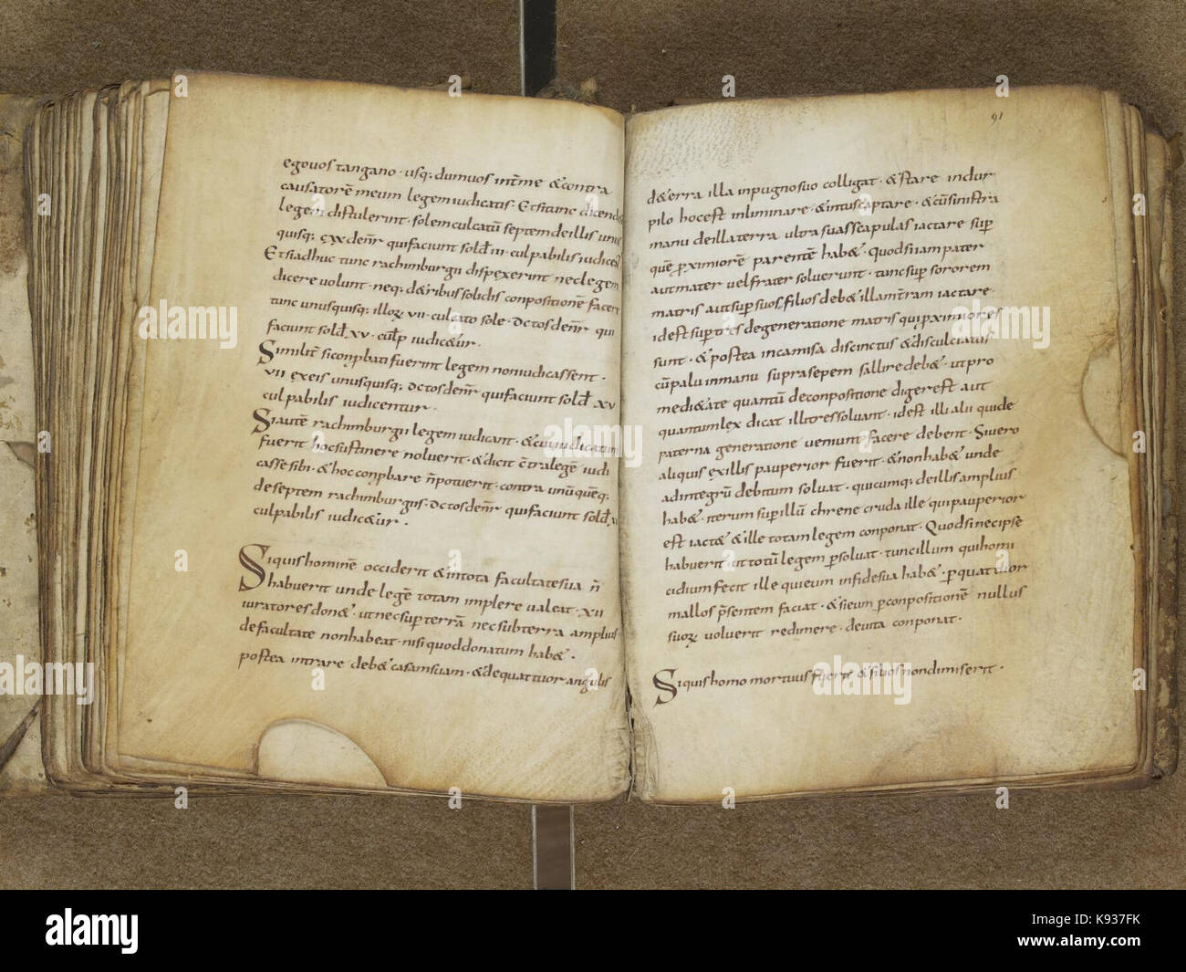 The 'Lex Salica' is a medieval legal code from the Salian Franks ...