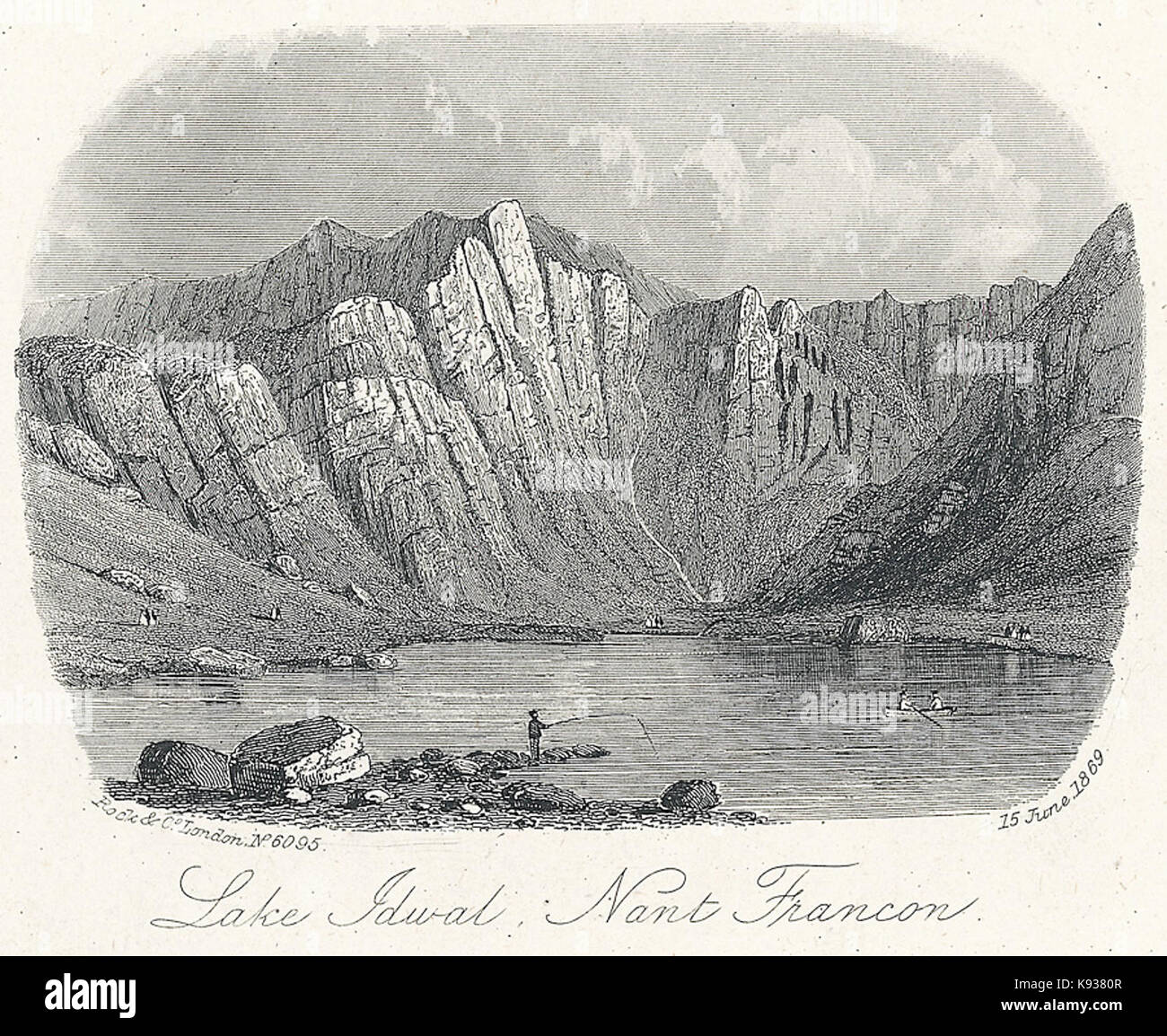 Lake Idwal, Nant Francon Stock Photo - Alamy