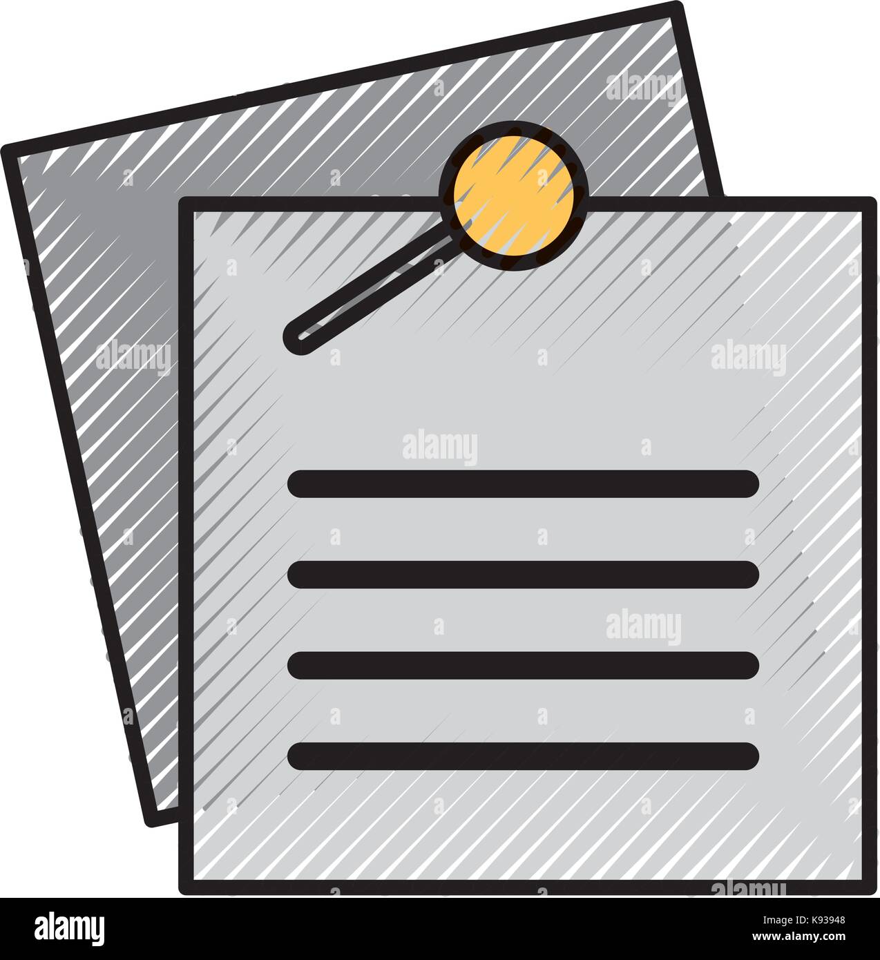 note paper sheet for reminder and memo Stock Vector Image & Art - Alamy