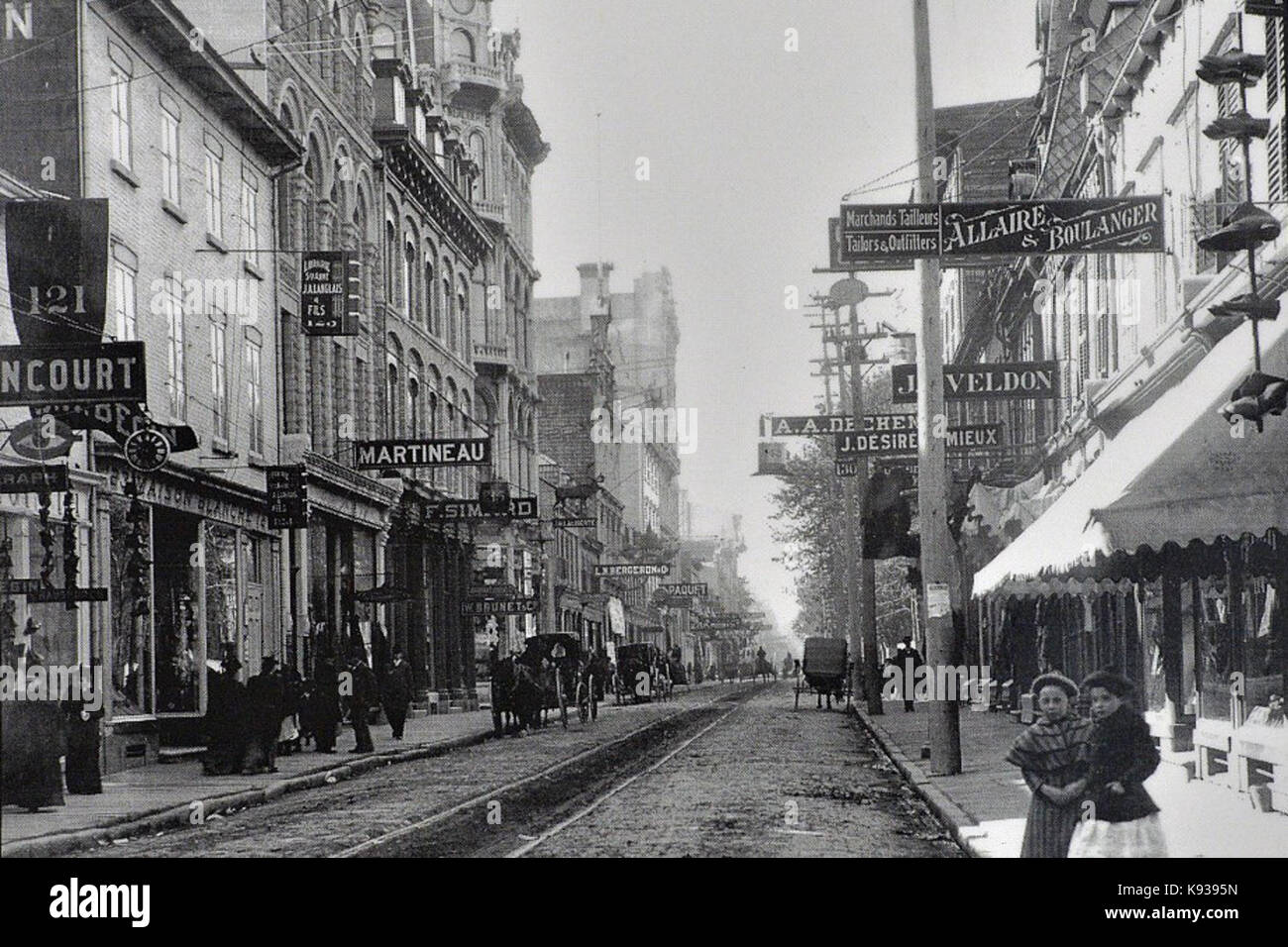 Map of quebec 1900 hi-res stock photography and images - Alamy