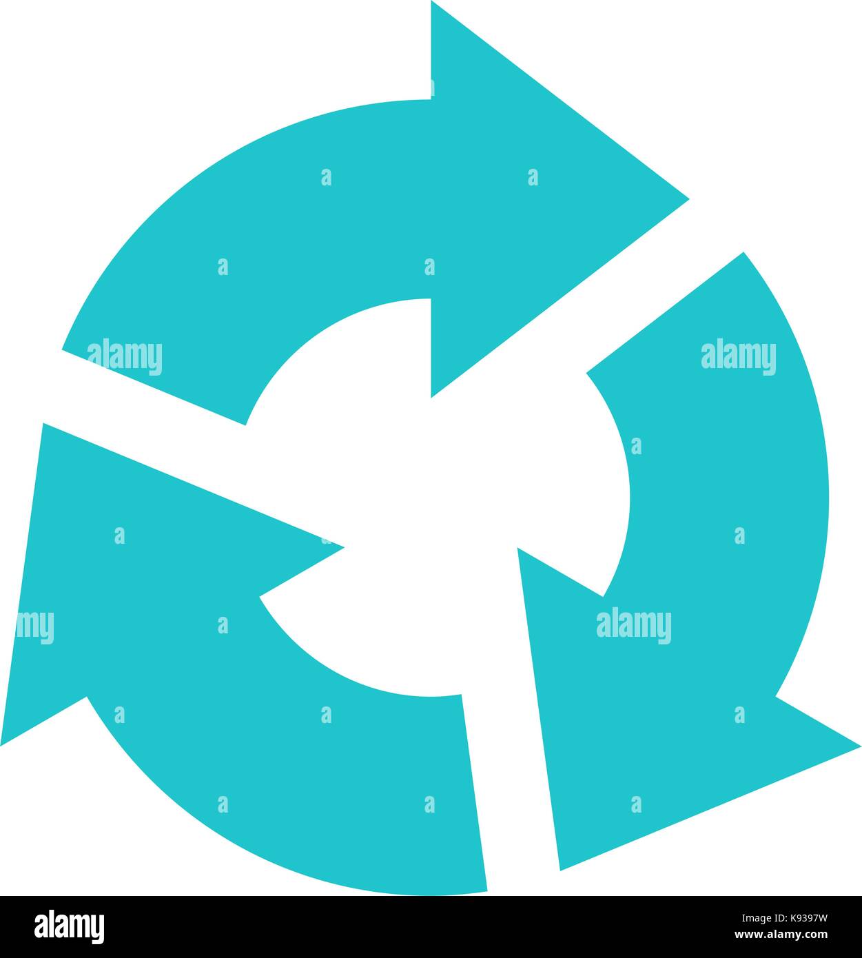 Arrow sign direction icon navigation button reload, refresh, rotation, loop, repetition, reset ...