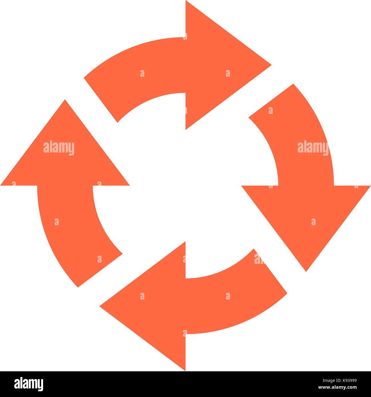 Arrow sign direction icon navigation button reload, refresh, rotation, loop, repetition, reset ...