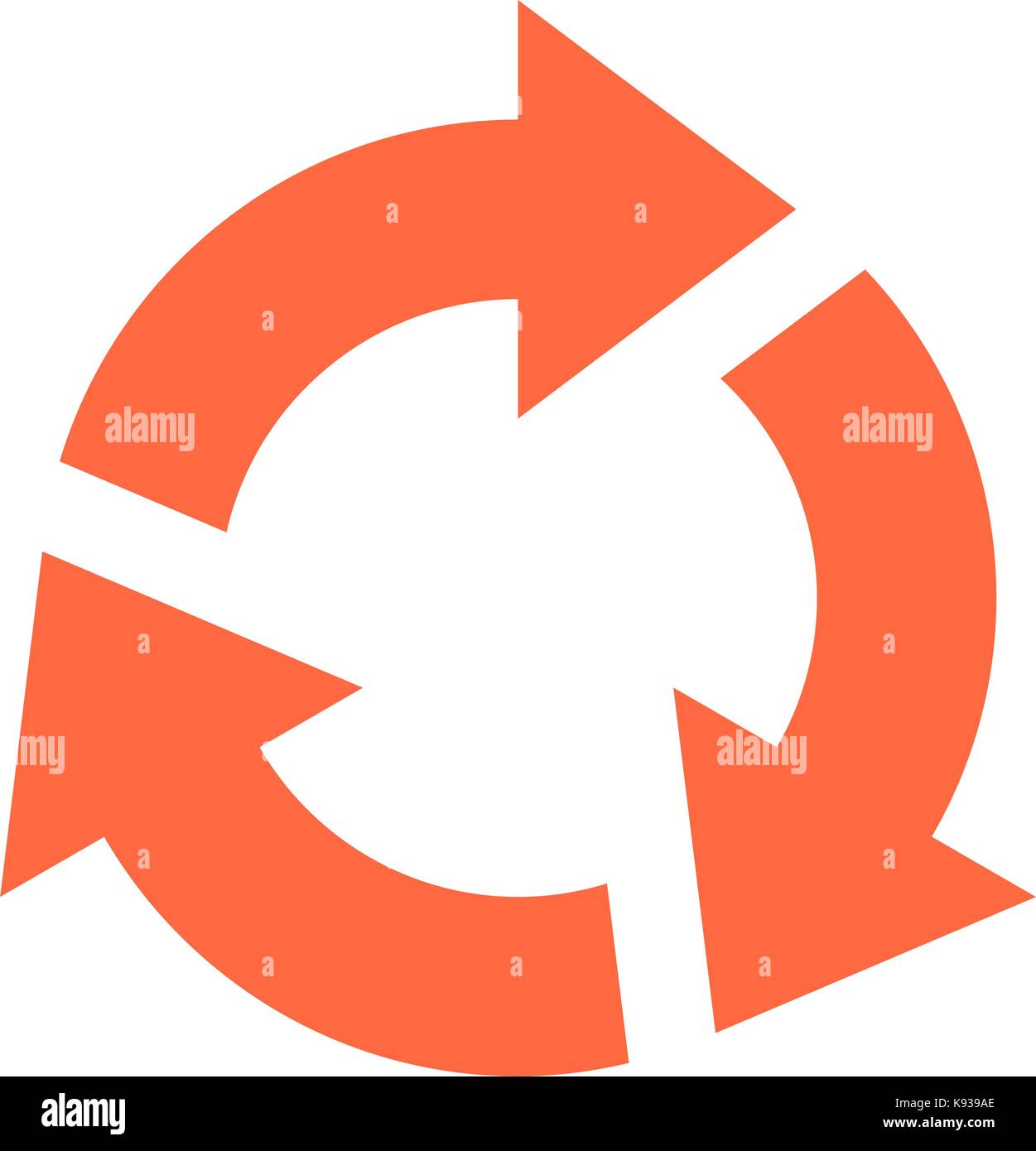 Arrow sign direction icon navigation button reload, refresh, rotation, loop, repetition, reset ...