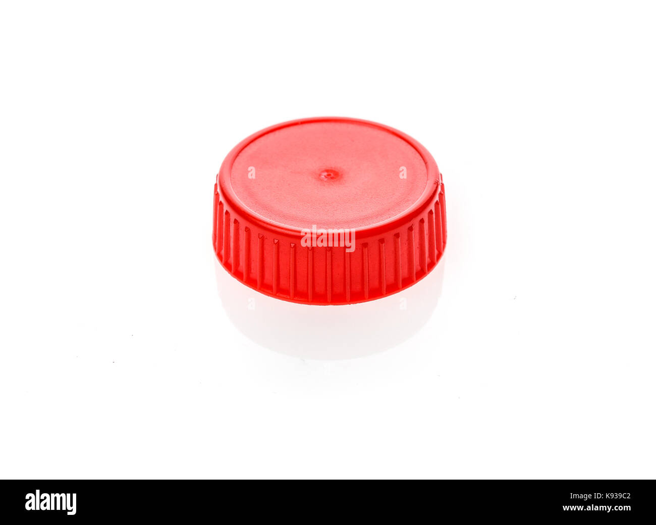 Plastic bottle cap cover in different colours. Isolated on white ...