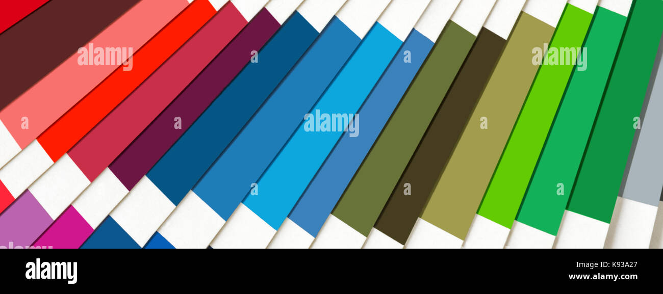 Color Swatch Spectrum Background Stock Photo - Alamy