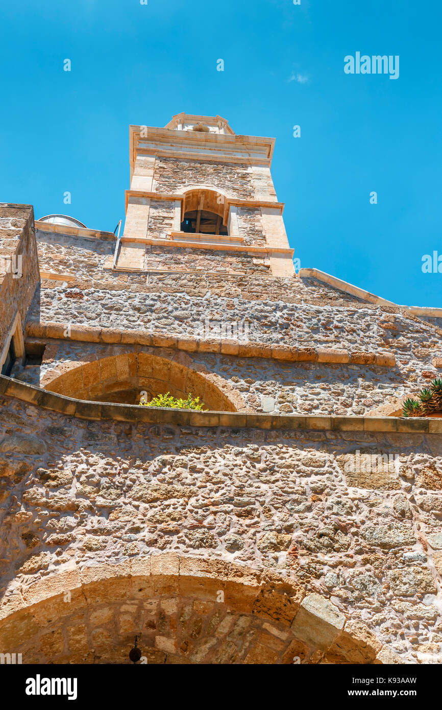 Church of Toplou Monastery. It is a Eastern Orthodox monastery in the ...