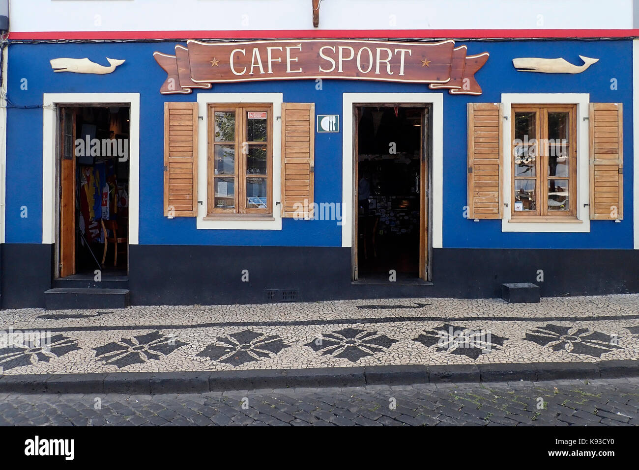 Peter's Cafe Sport Horta Island Faial Azores Portugal Europa Stock ...