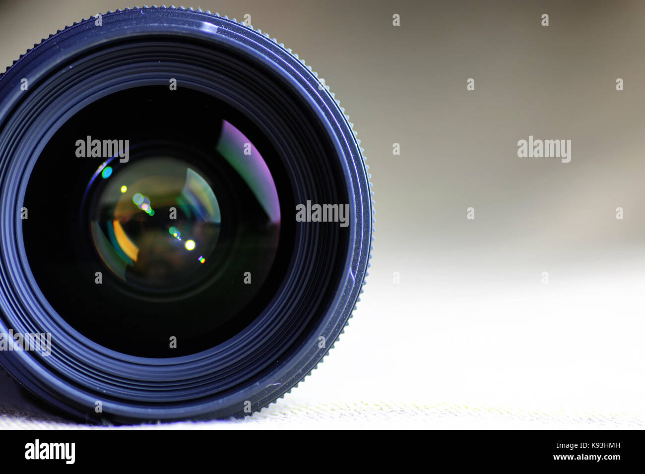 background of lens flare object Stock Photo - Alamy