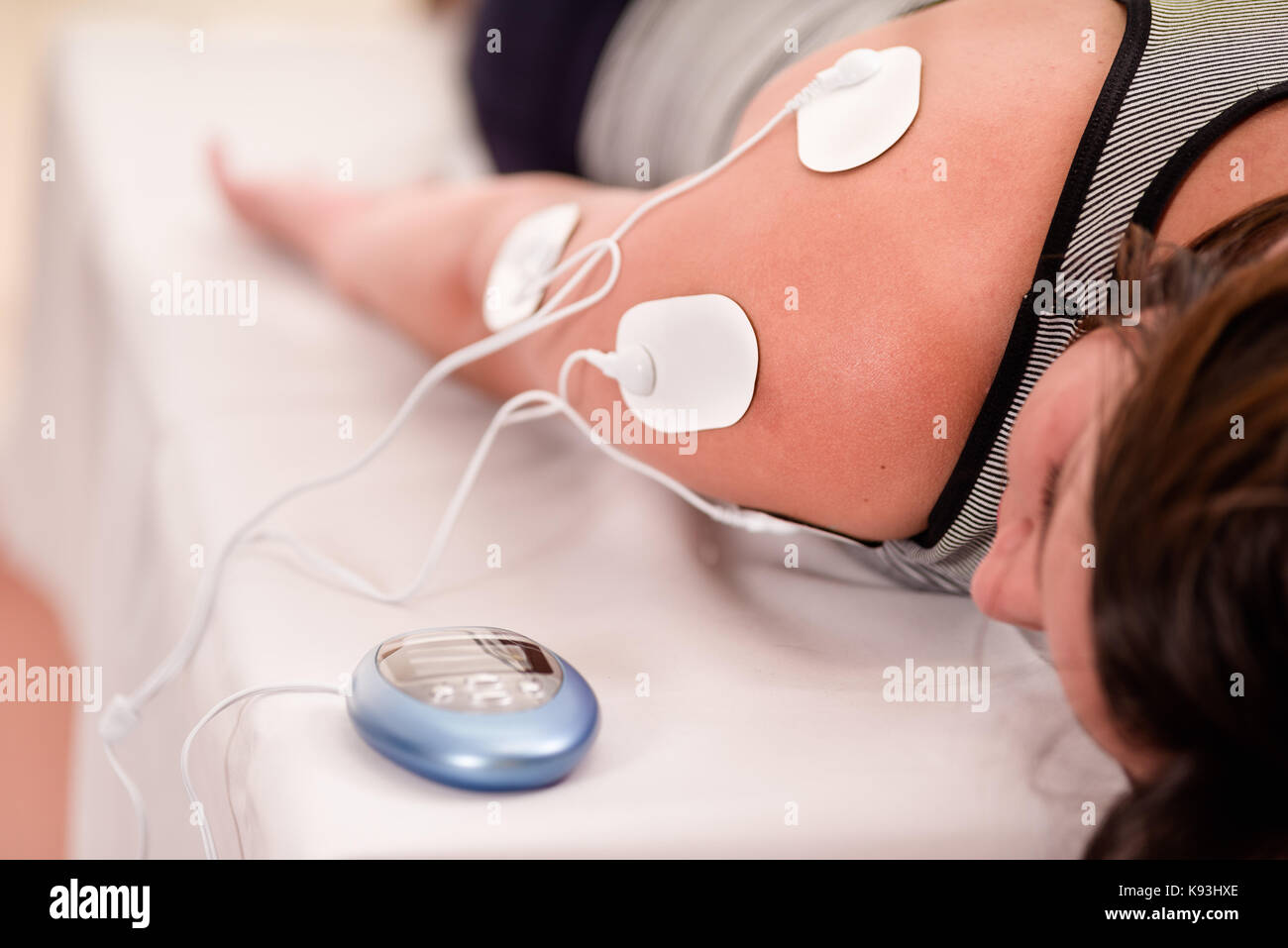 Electrodes on the arm hi-res stock photography and images - Alamy