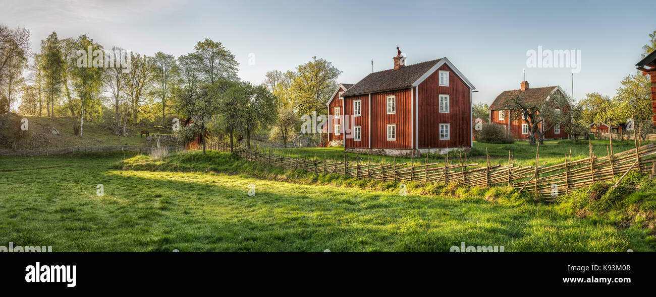 Traditional swedish farm house hi-res stock photography and images - Alamy