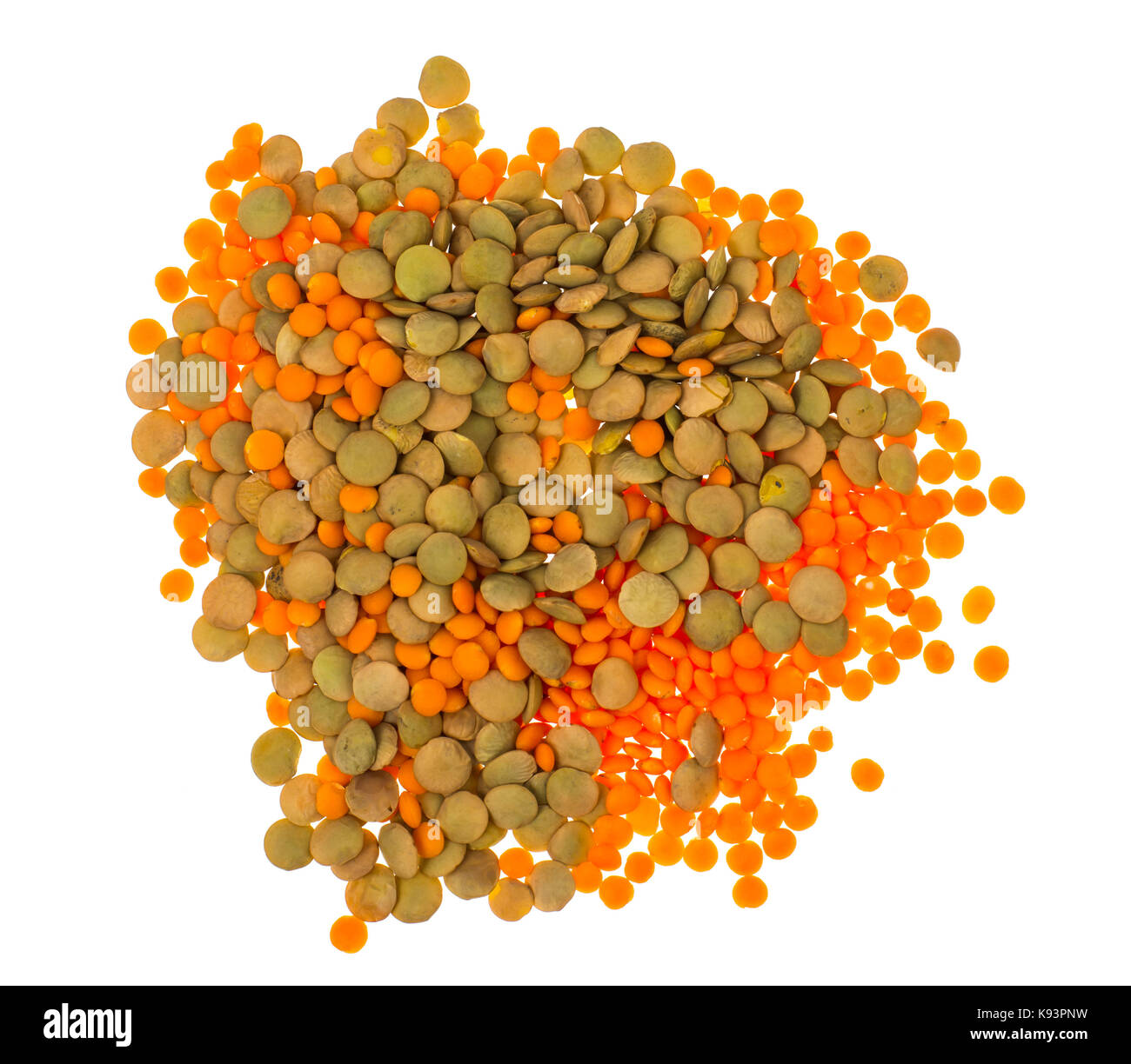 Different varieties of lentils in glass. Studio photo Stock Photo - Alamy