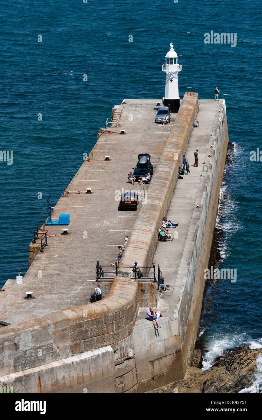 Coastal harbor and breakwater hi-res stock photography and images - Alamy