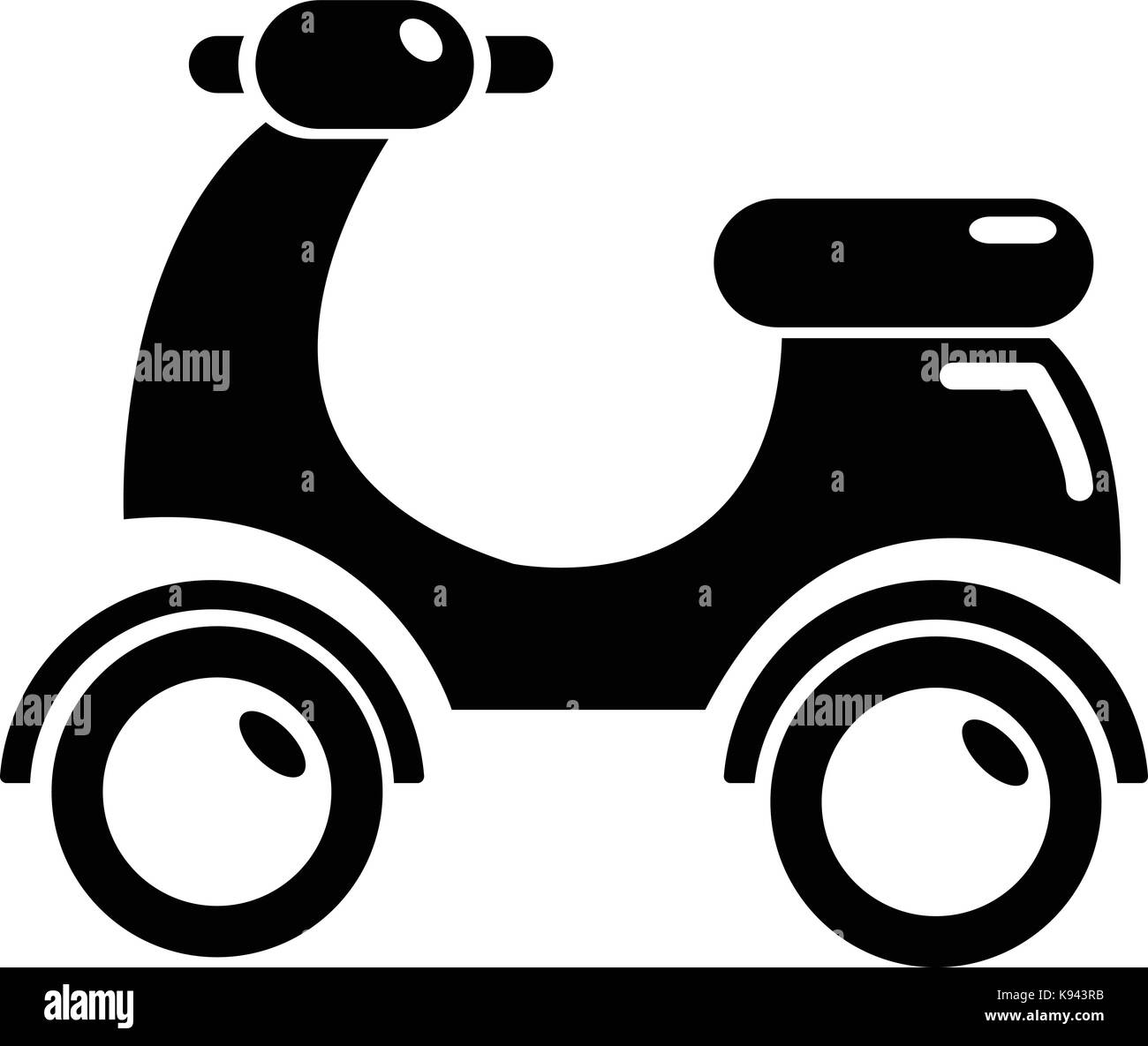 Scooter icon , simple style Stock Vector Image & Art - Alamy