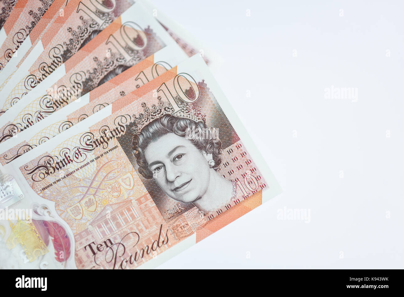 2017 Bank Of England £10 note Stock Photo - Alamy
