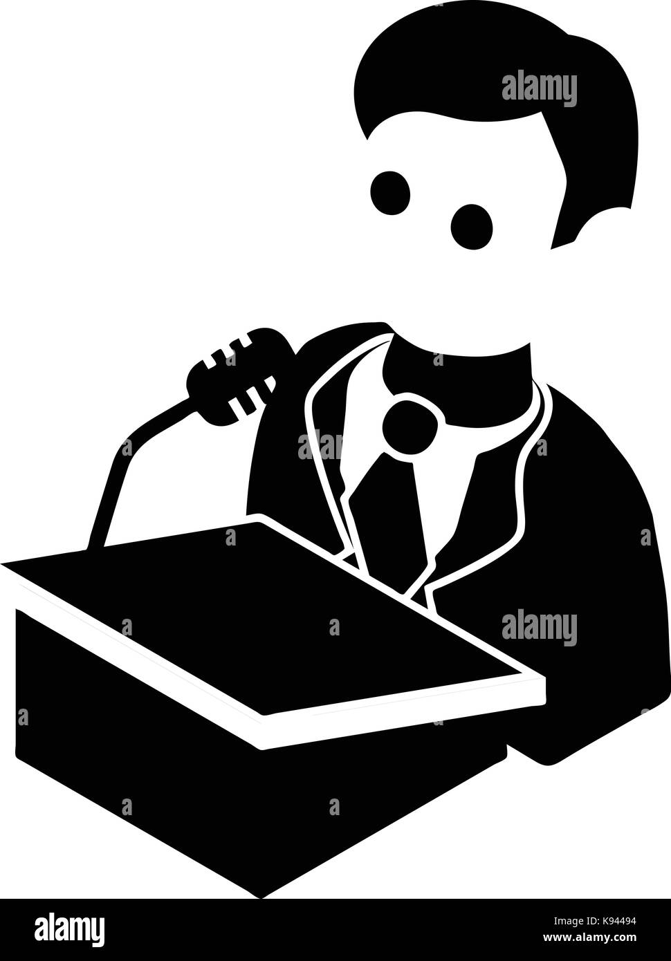 Election candidate icon, simple style Stock Vector Image & Art - Alamy