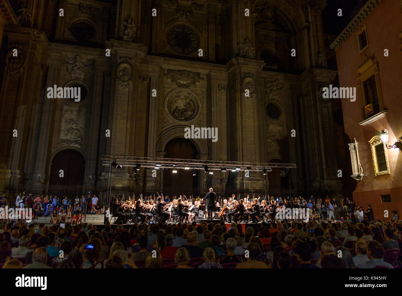 Classical concert open air orchestra hi-res stock photography and ...