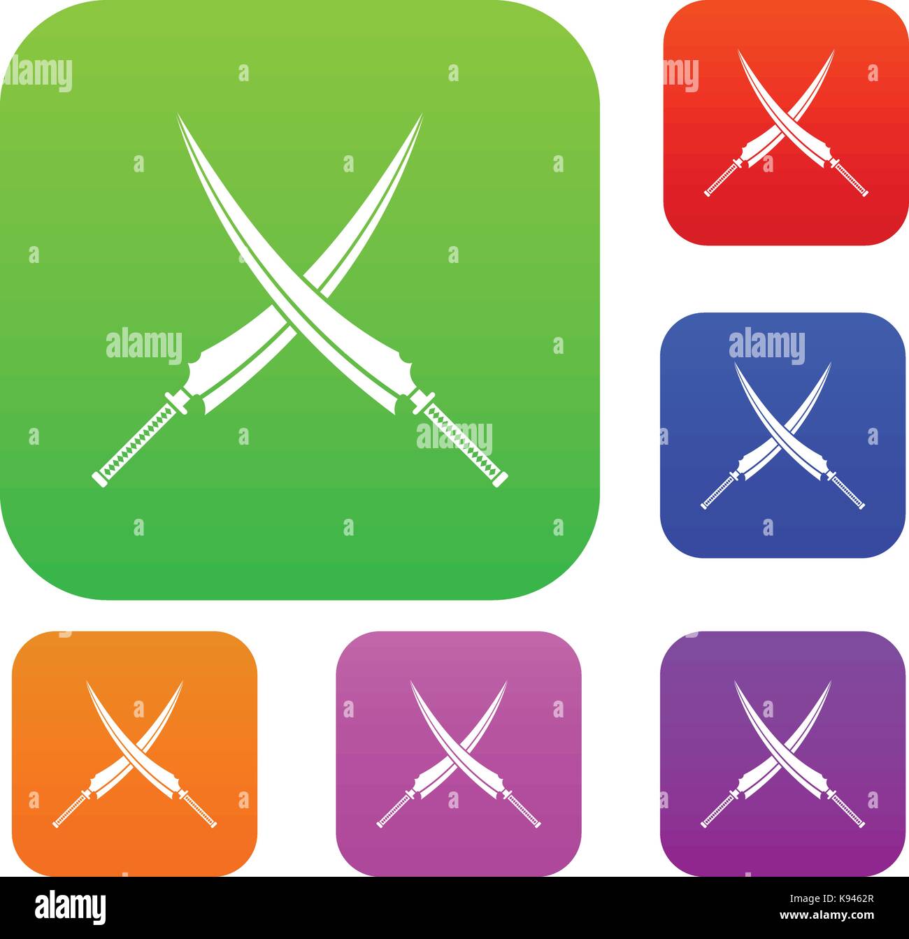 Set of bokken hi-res stock photography and images - Alamy