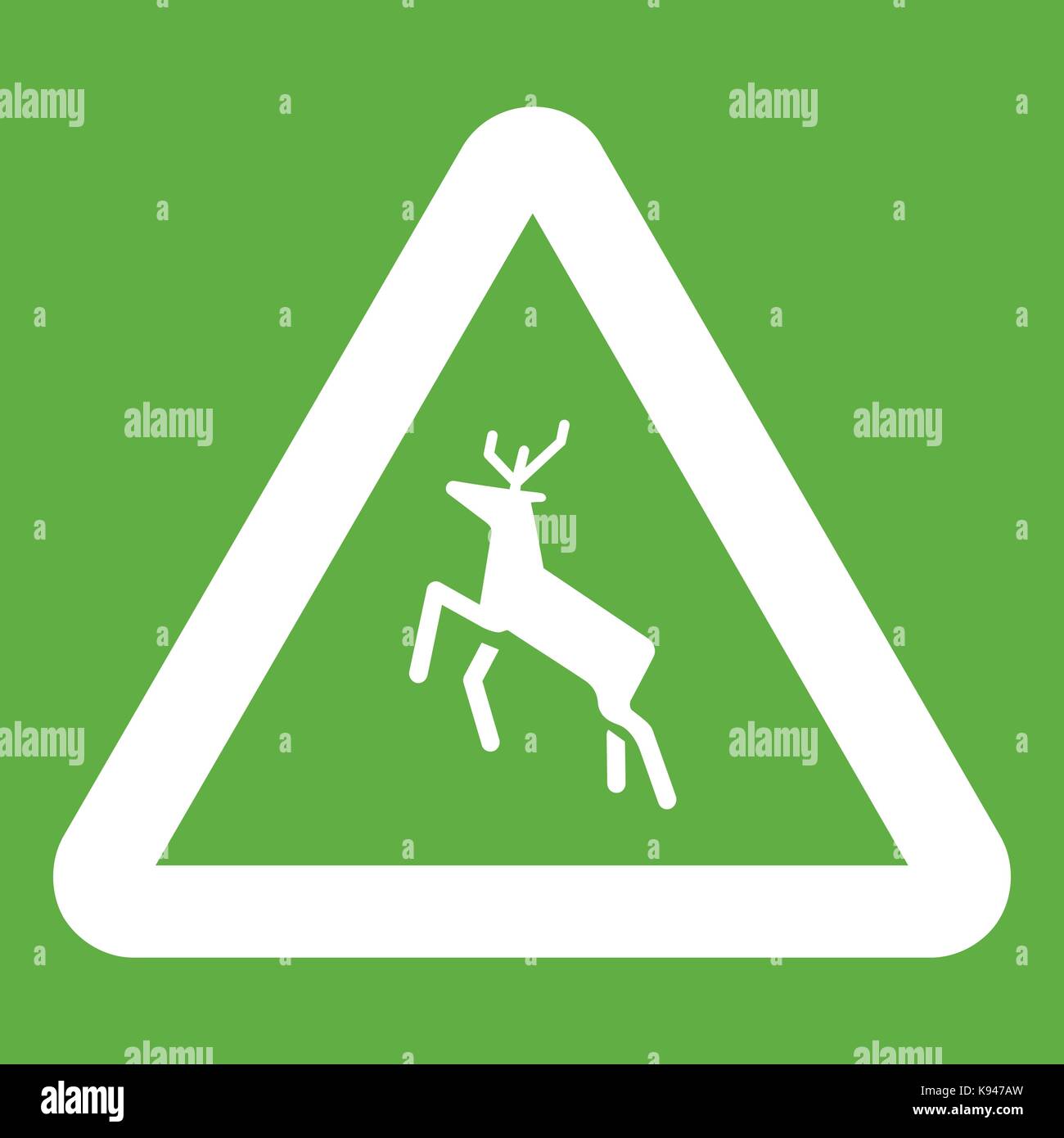 Roe deer road Stock Vector Images - Alamy