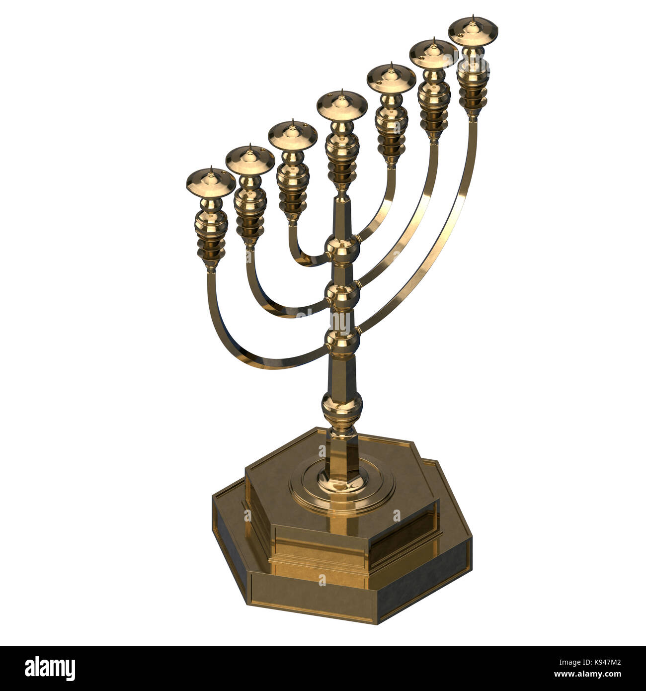 Holy temple menorah hi-res stock photography and images - Alamy