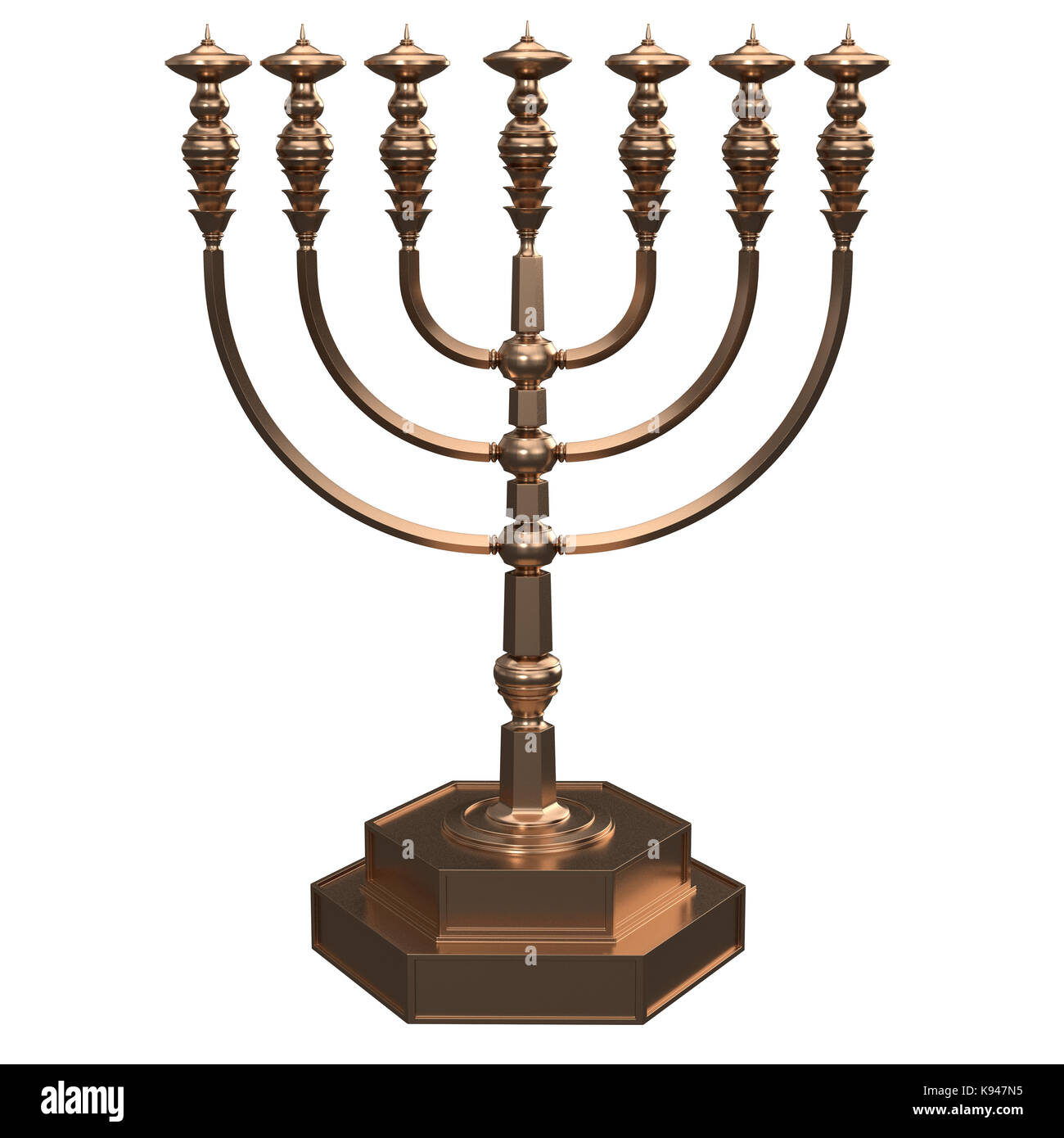 Menorah synagogue Cut Out Stock Images & Pictures - Alamy