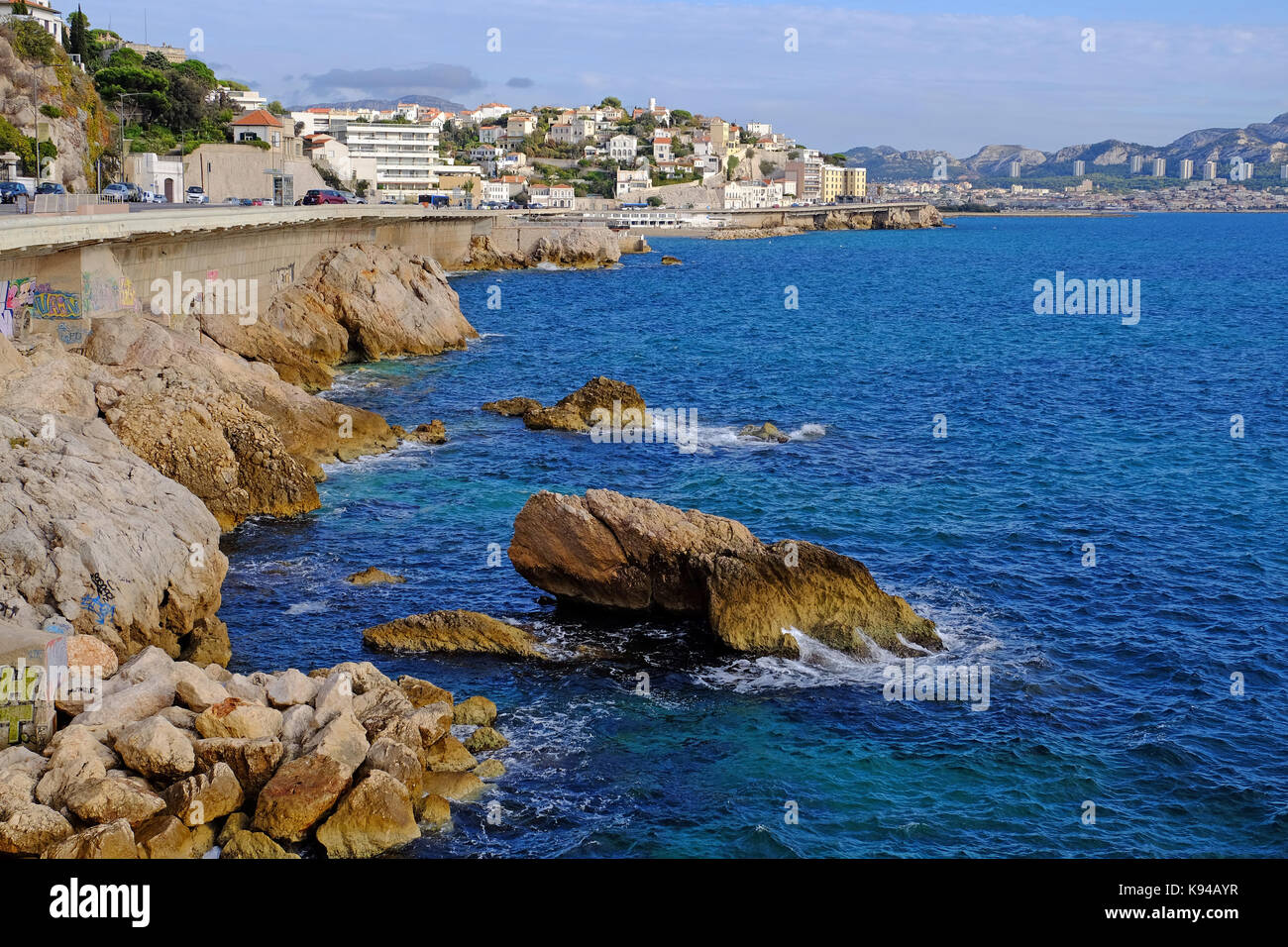 Corniche road hi-res stock photography and images - Alamy