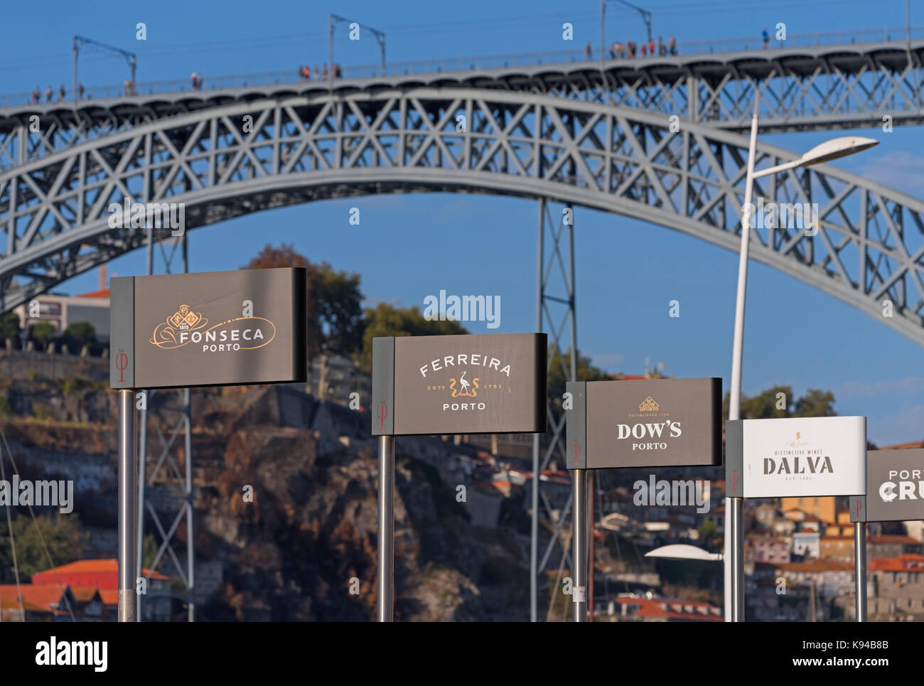 Sign porto hi-res stock photography and images - Alamy