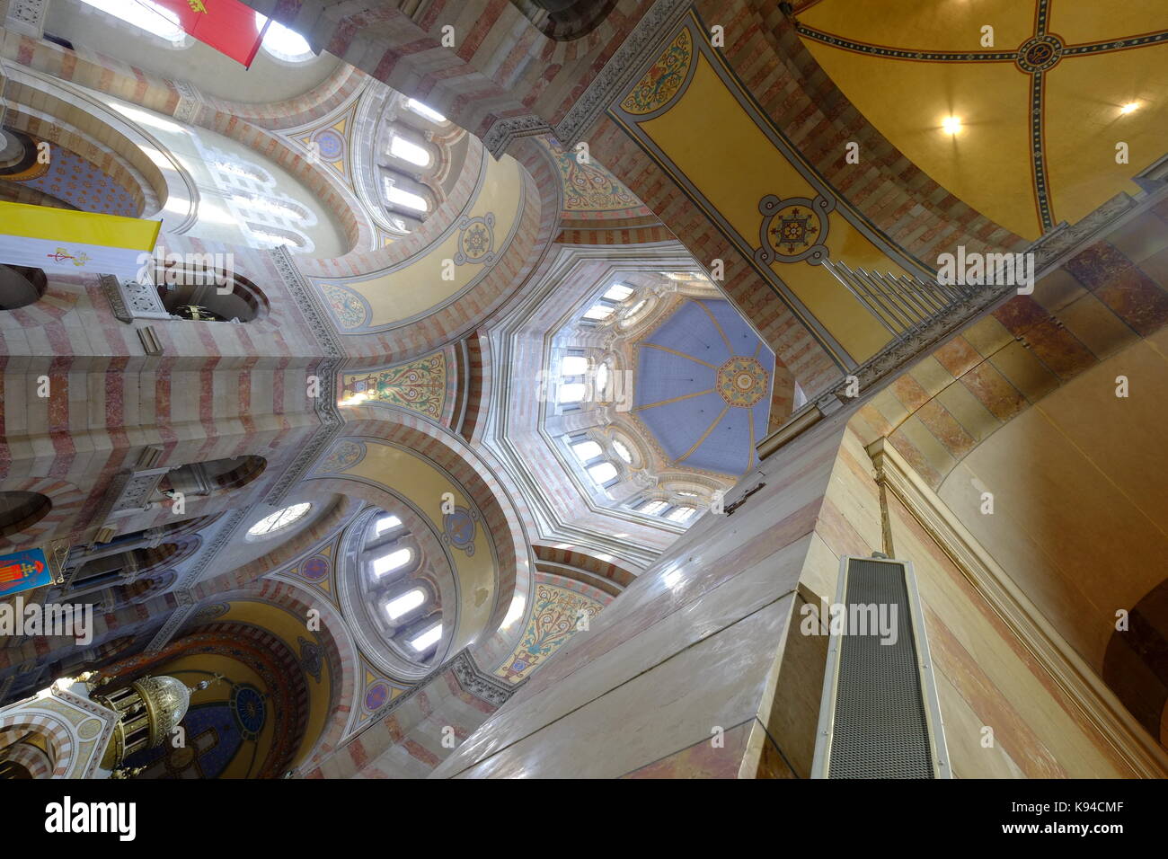 The interior of La Cathedrale de La Major, Marseilles,Provence,France ...
