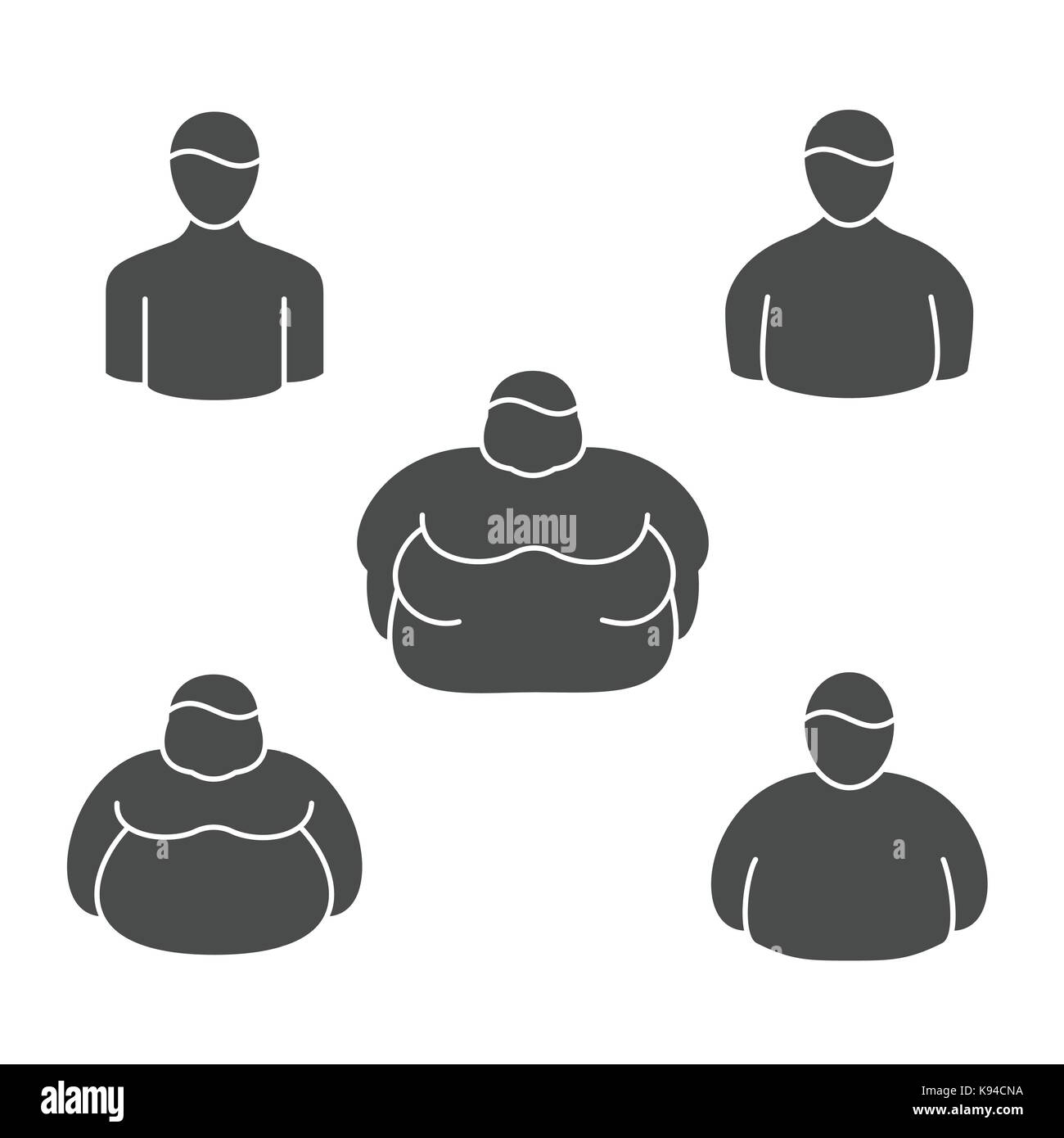 Shape classification of obesity level and physical appearance in obese ...