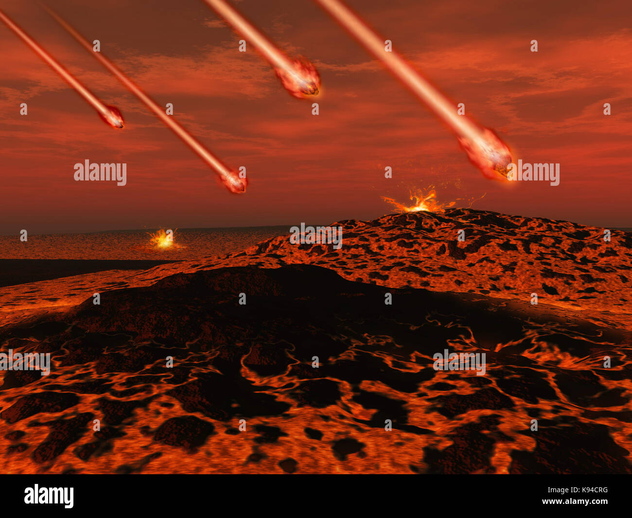 Meteorites earth hi-res stock photography and images - Alamy