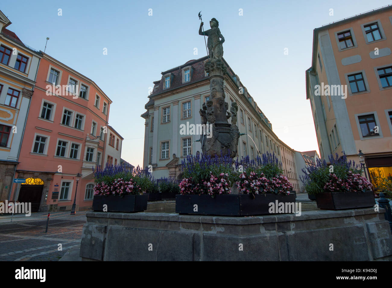 Historic old town of Zittau Stock Photo - Alamy