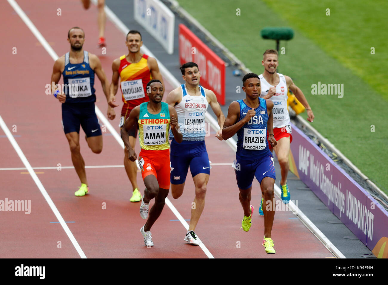 Mohammed AMAN (Ethiopia), Donavan BRAZIER (United States of America ...