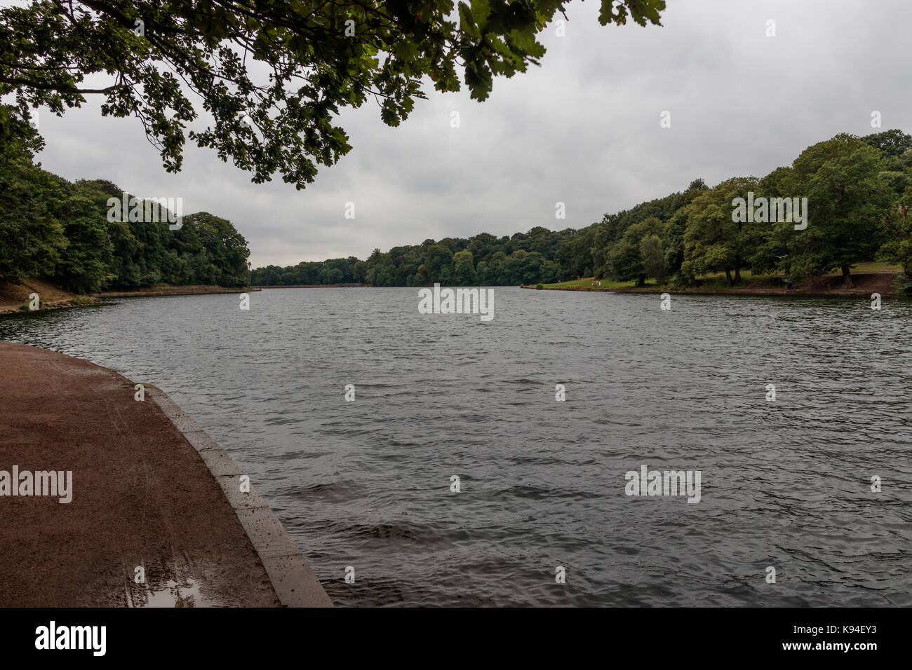 Waterloo Lake, Roundhay Park, Leeds Stock Photo - Alamy