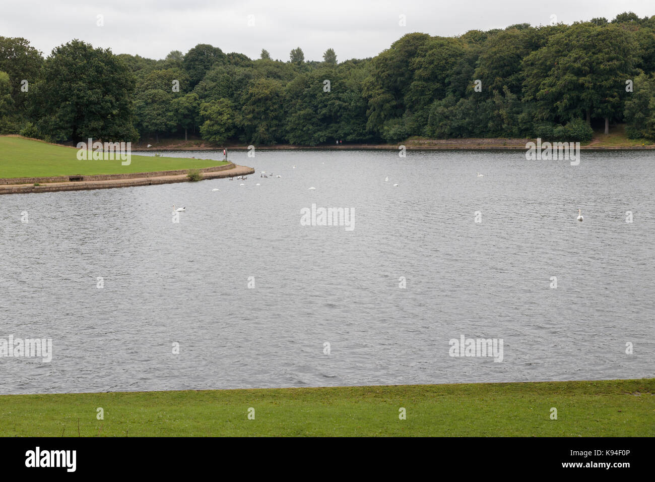 Waterloo Lake, Roundhay Park, Leeds Stock Photo - Alamy