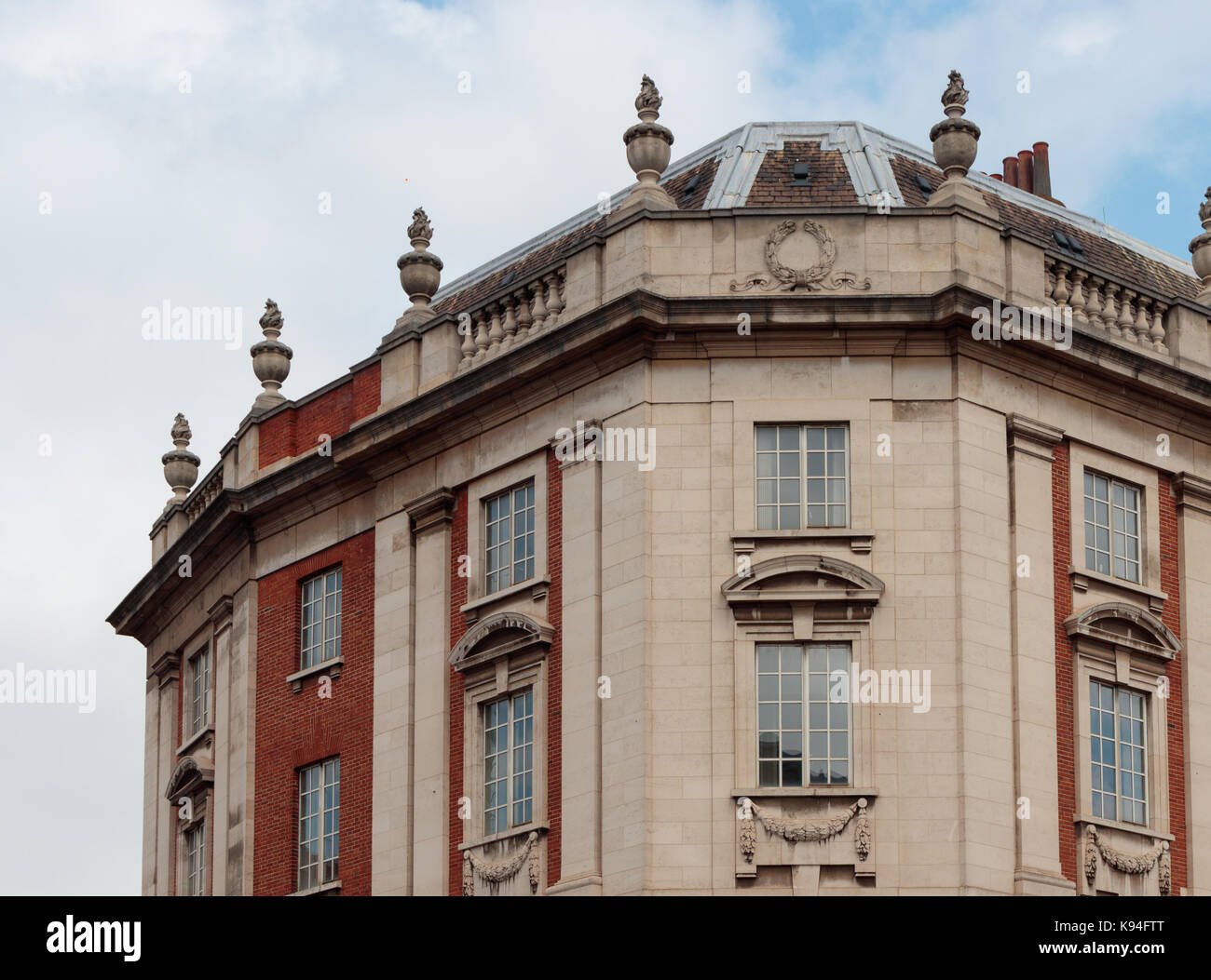 Building detail, The Headrow, Leeds, Yorkshire Stock Photo - Alamy