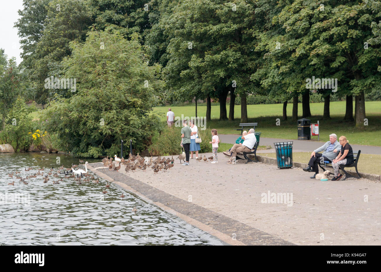 Yeadon tarn leeds hi-res stock photography and images - Alamy