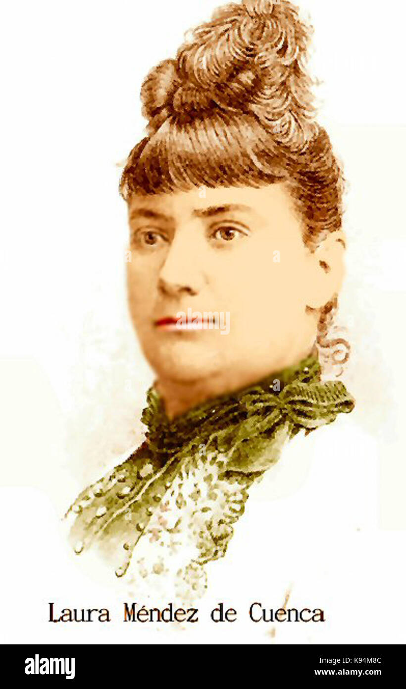 Laura Mendez de Cuenca poetisa mexicana Stock Photo - Alamy