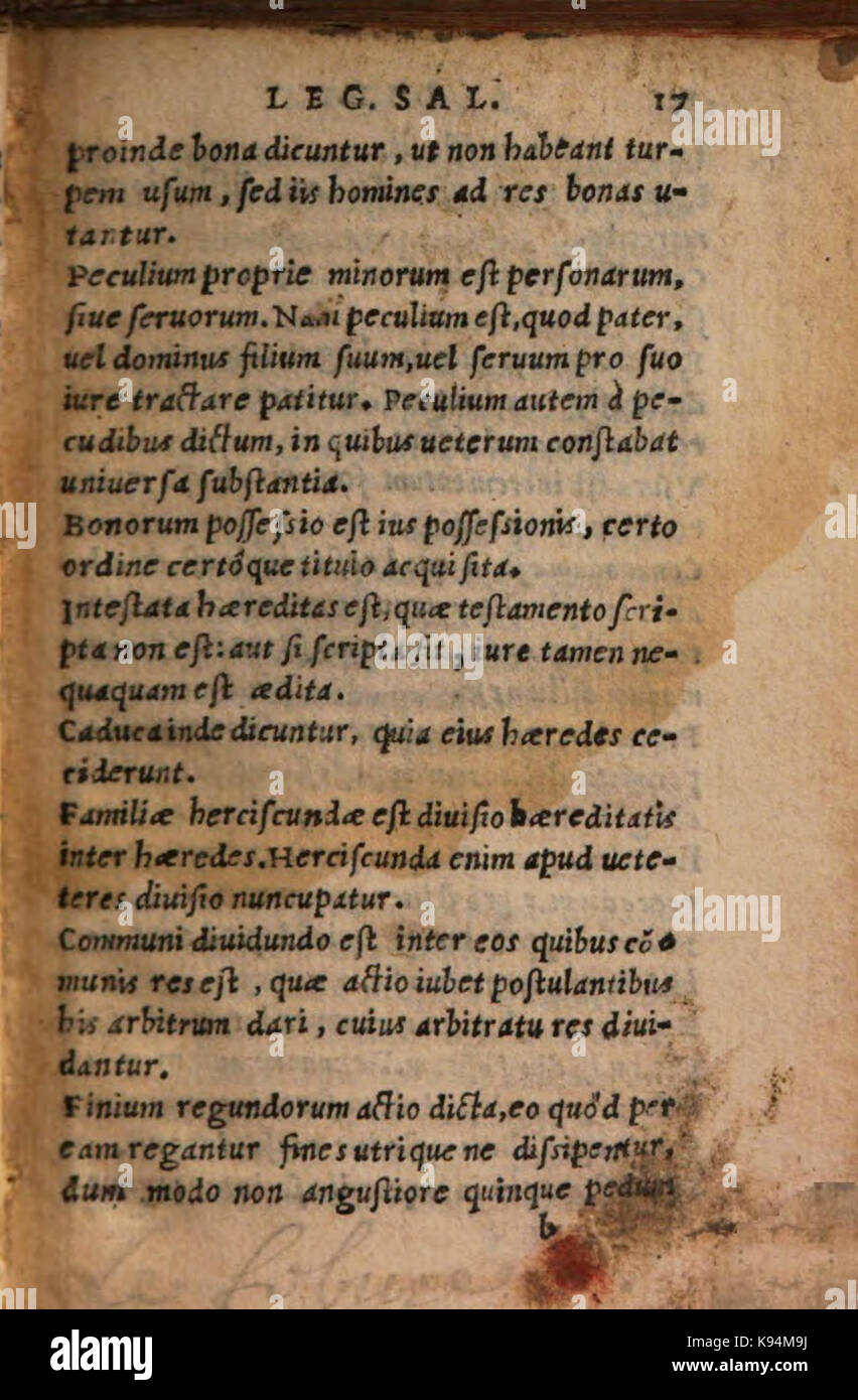 Libelli seu decreta 017 Stock Photo - Alamy