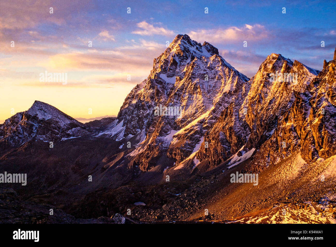Italy Piedmont Monviso Stock Photo - Alamy